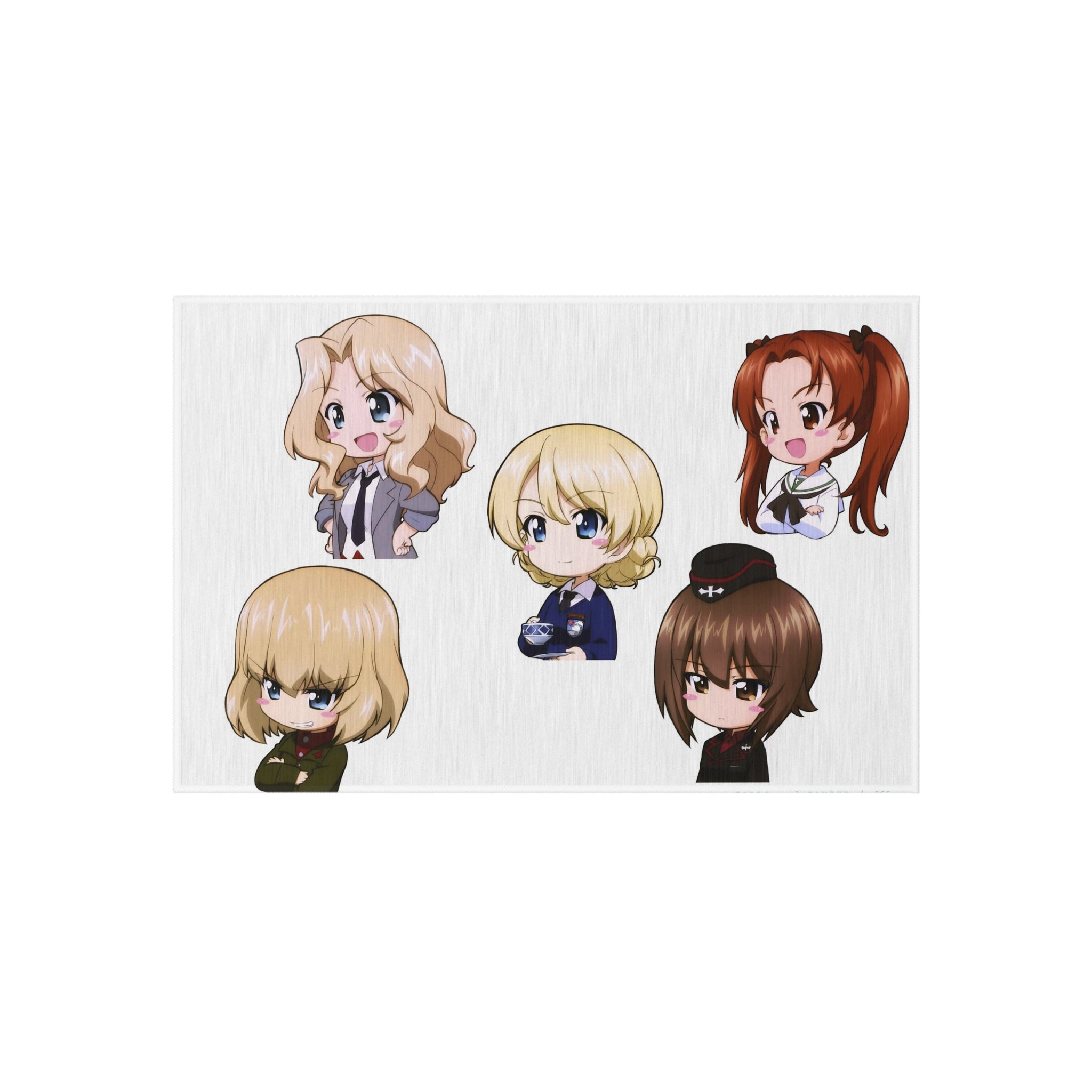 Girls und Panzer Rug