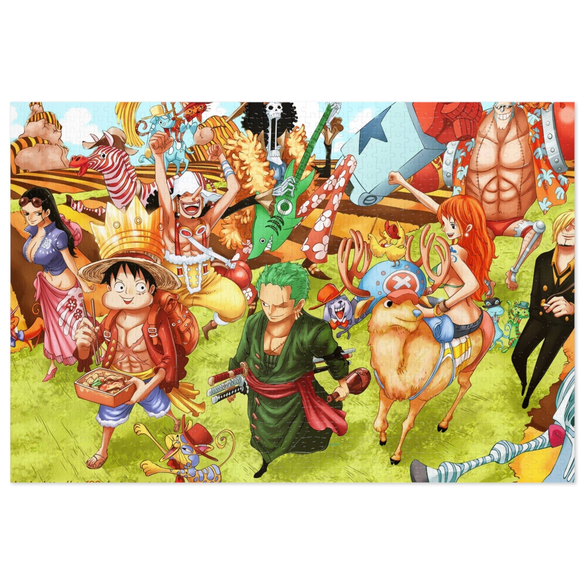 Anime One Piece Jigsaw Puzzle