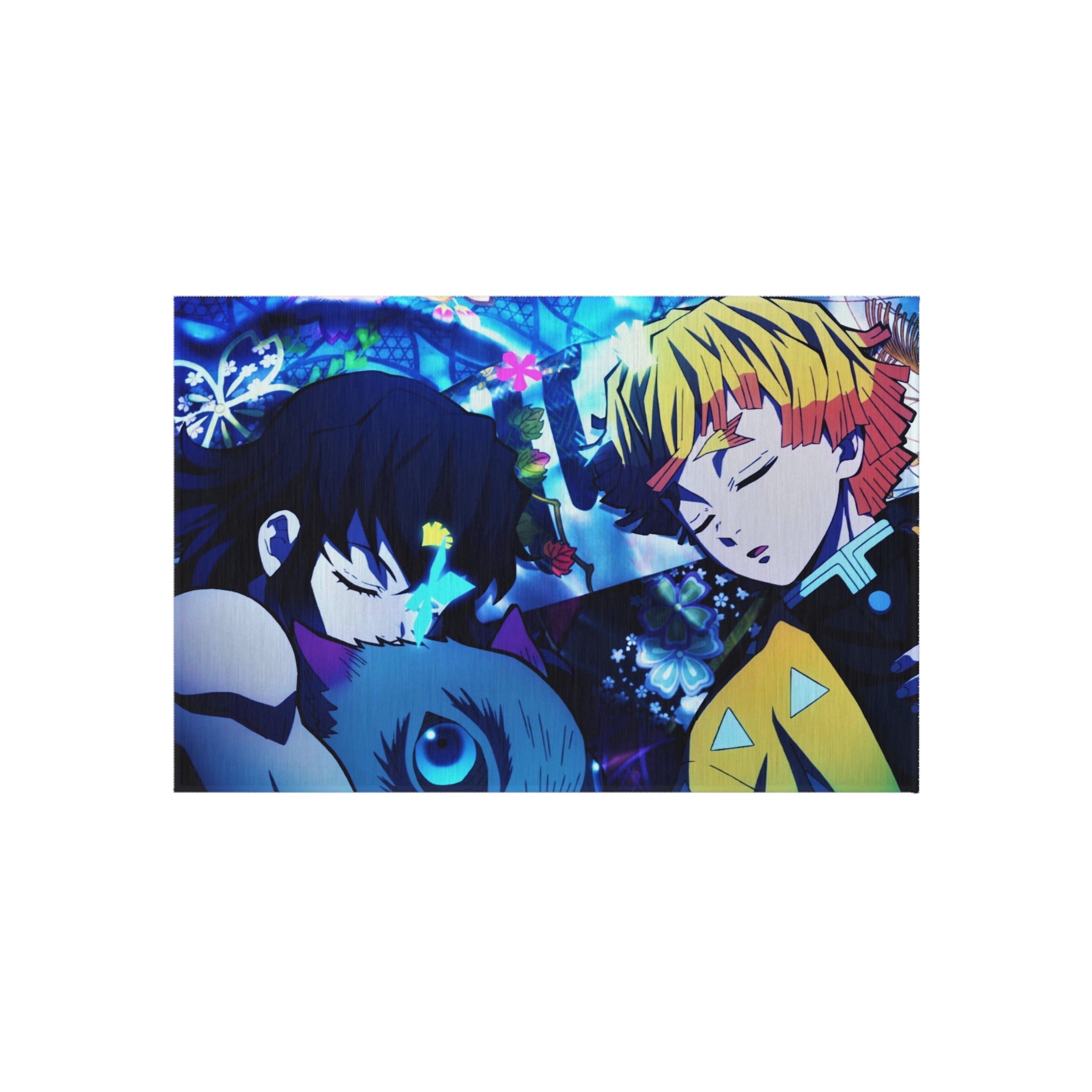 Inosuke and Zenitsu Rug