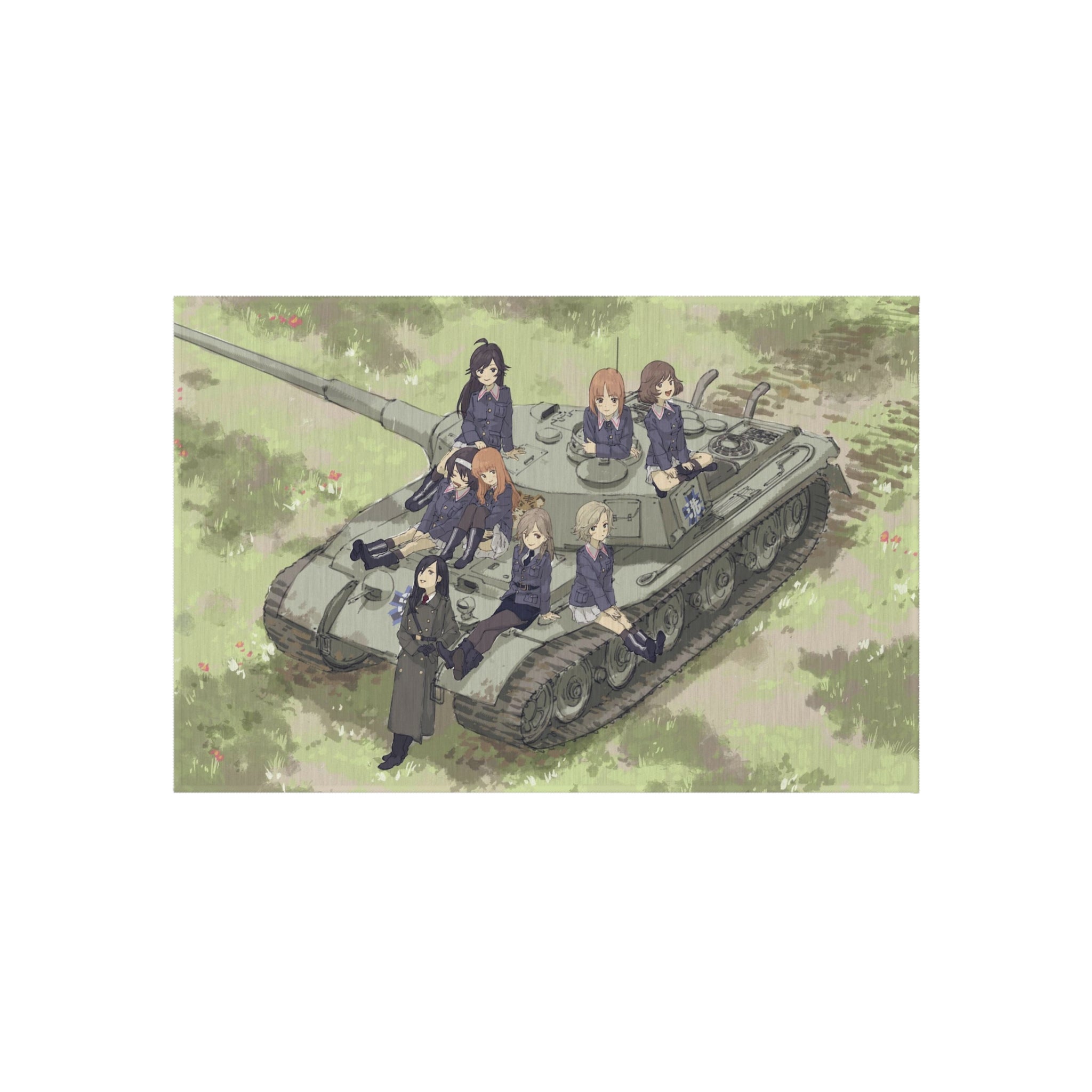 Girls und Panzer Zweite Rug