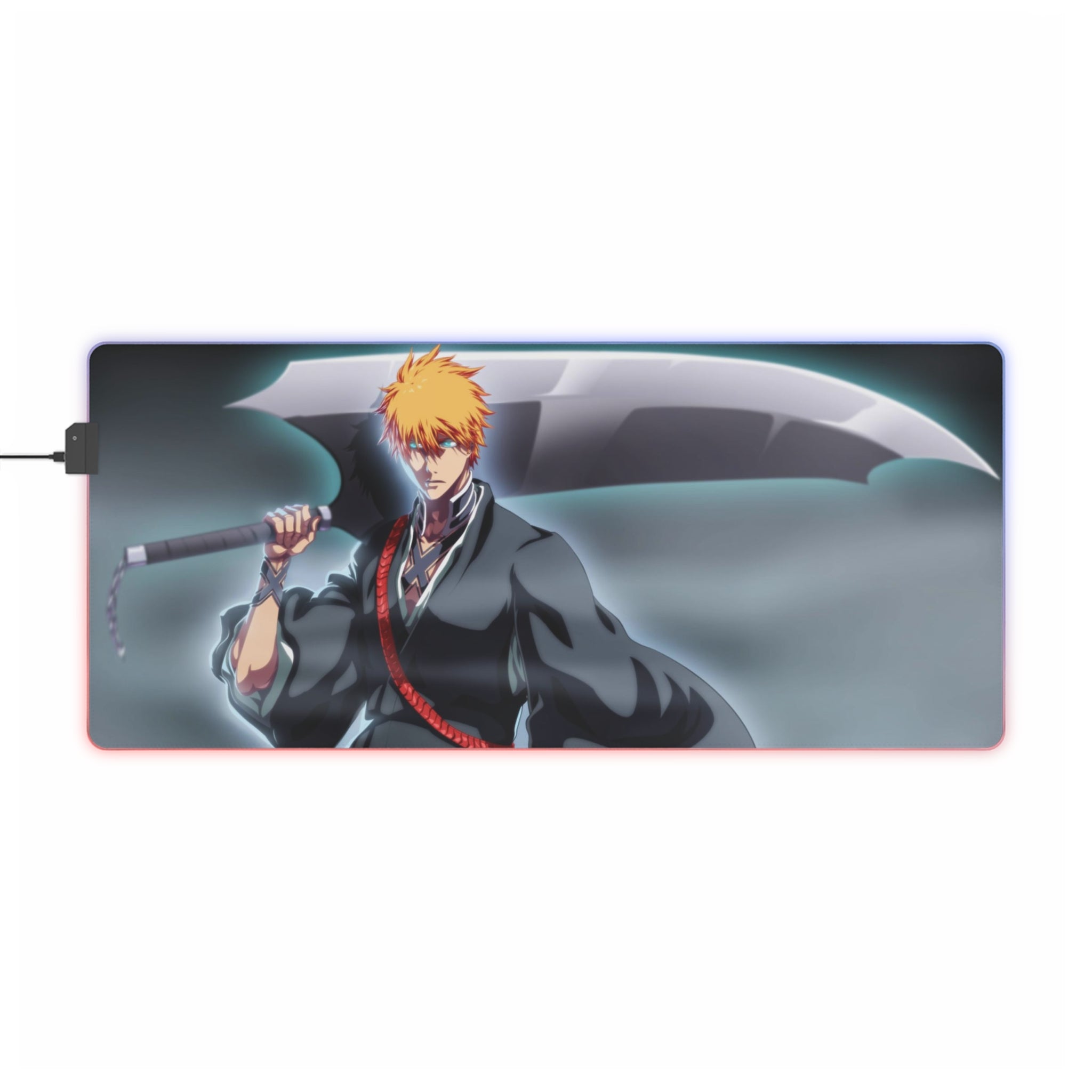 Anime Bleach RGB LED Mouse Pad (Desk Mat)