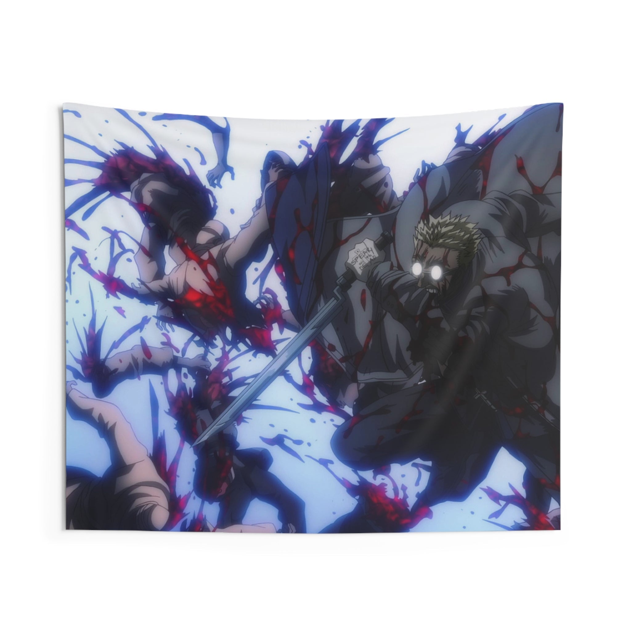 Hellsing Alexander Anderson Indoor Wall Tapestry