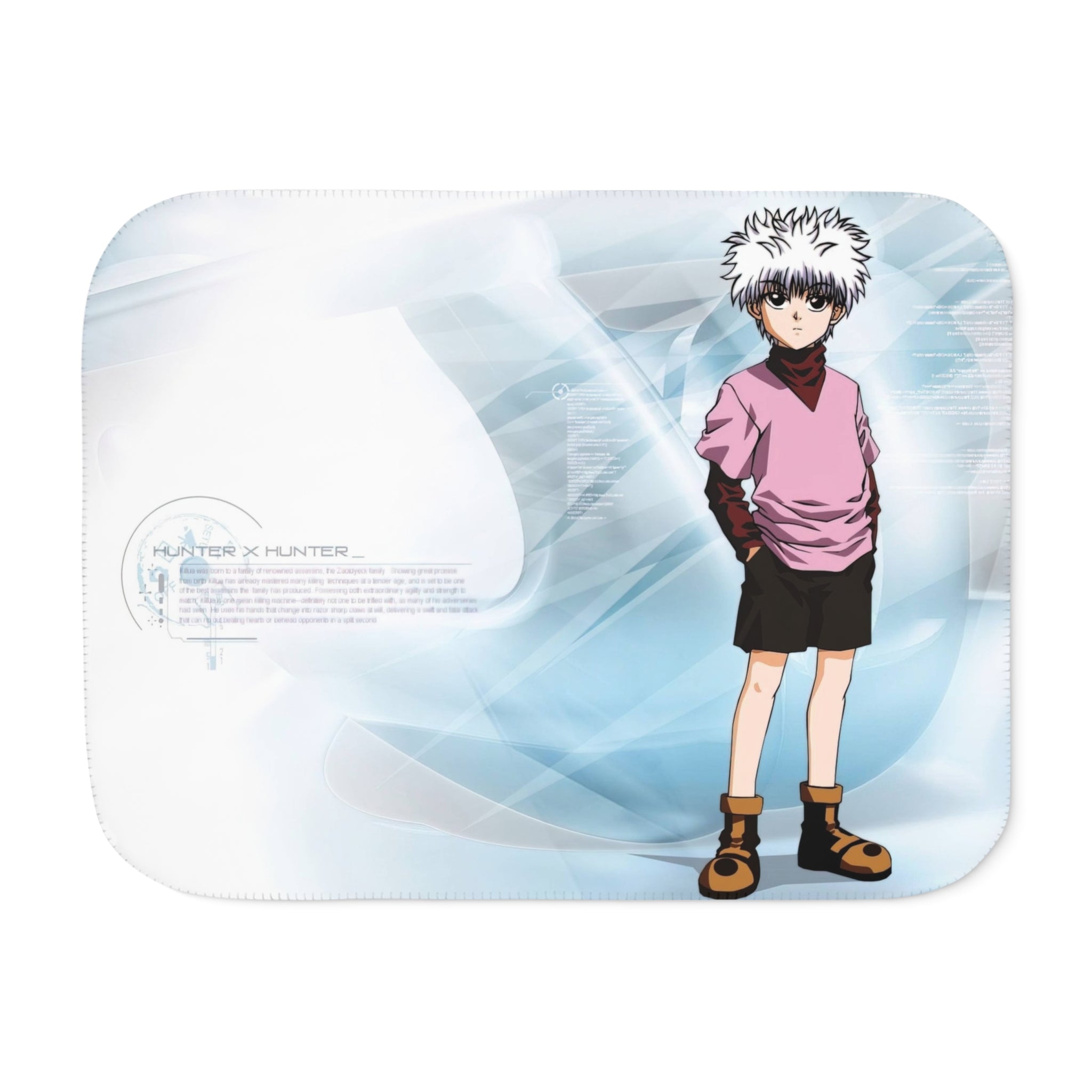 Hunter x Hunter Killua Zoldyck Sherpa Blanket