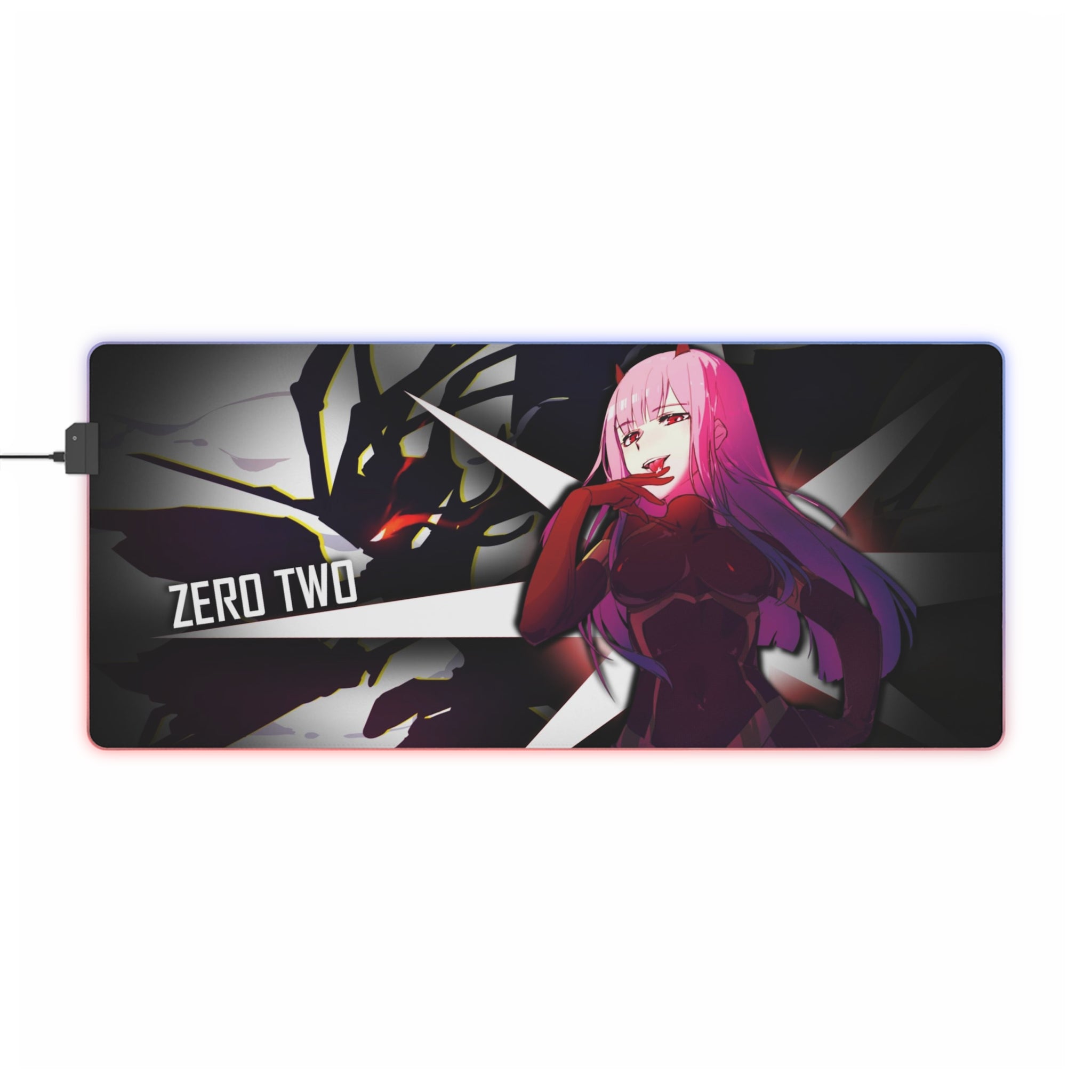 ZERO TWO DARLING IN THE FRANXX RGB LED Mouse Pad (Desk Mat)
