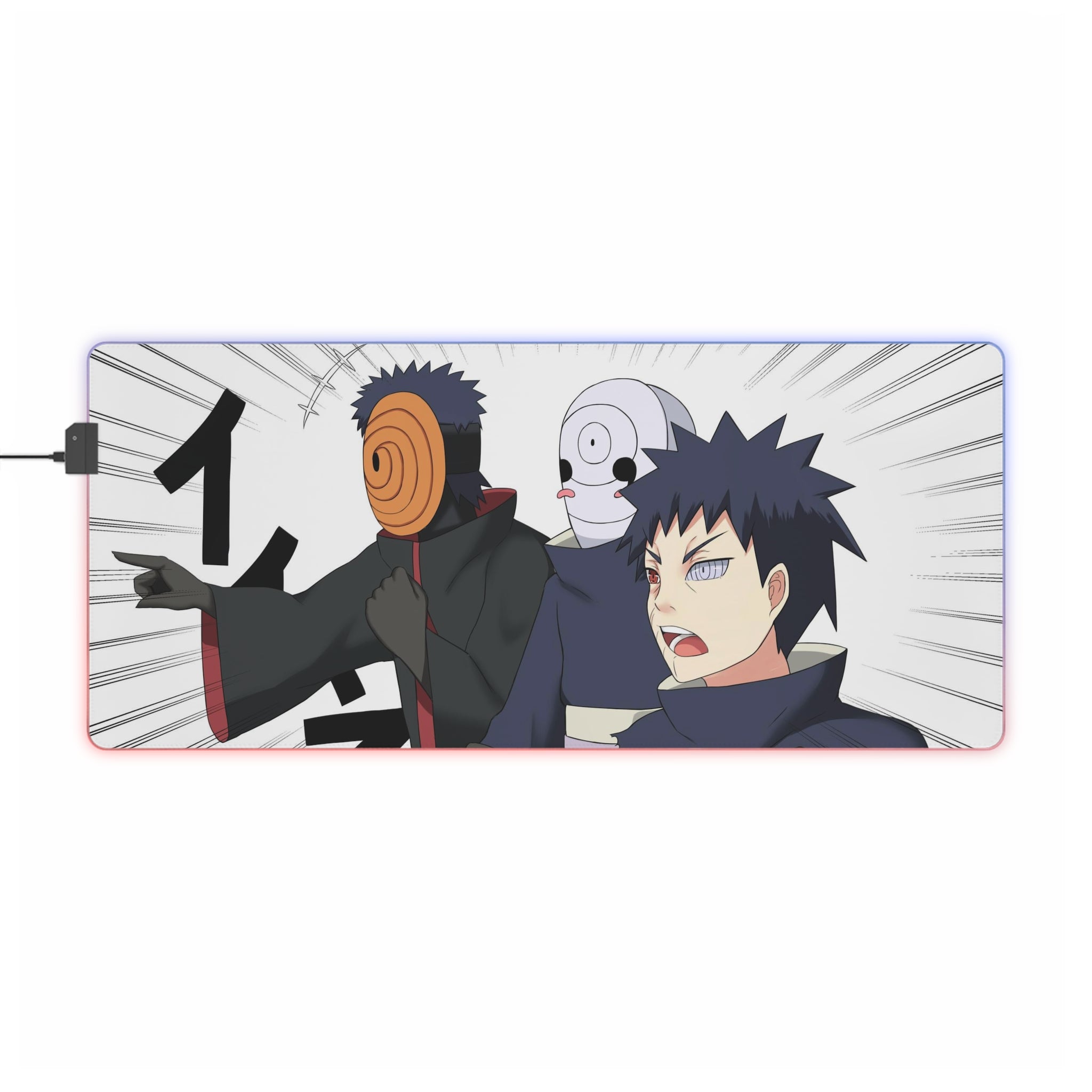 Anime Naruto RGB LED Mouse Pad (Desk Mat)