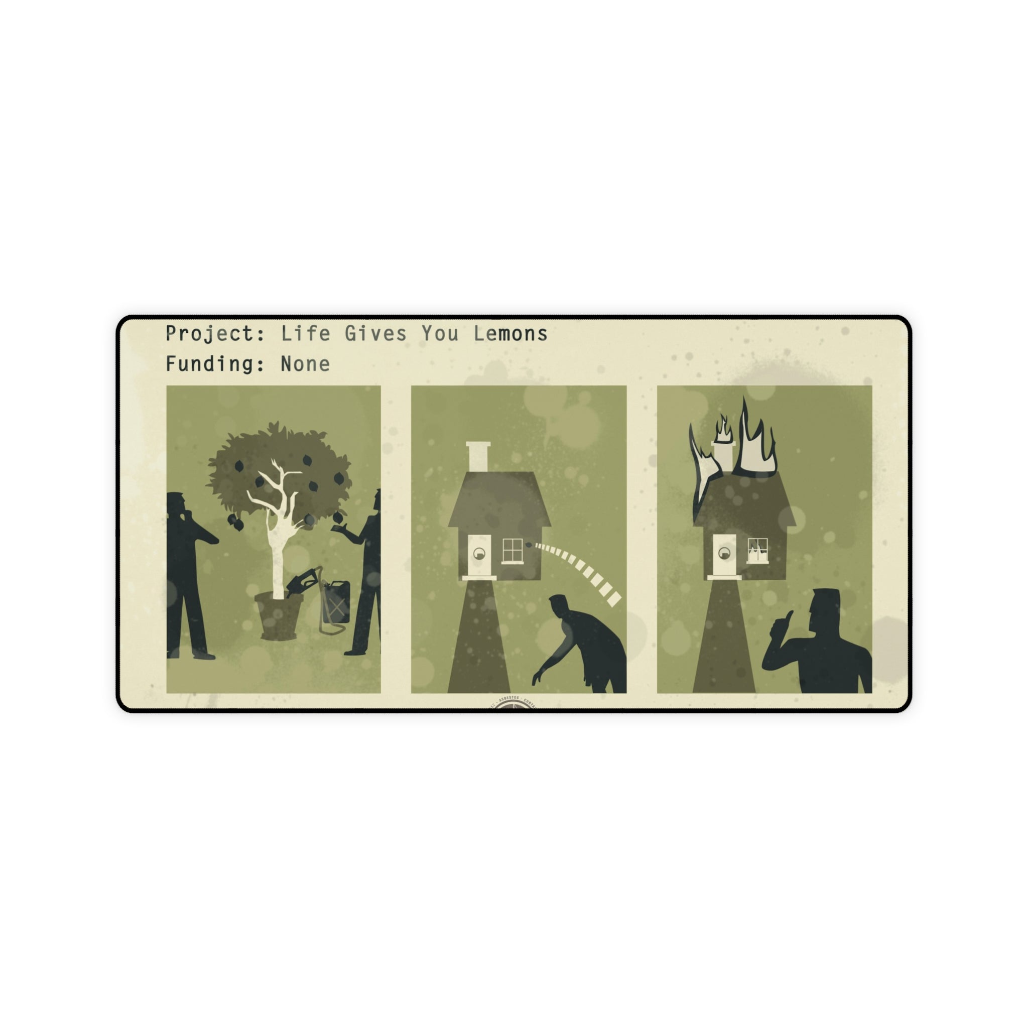 Portal 2 Mouse Pad (Desk Mat)