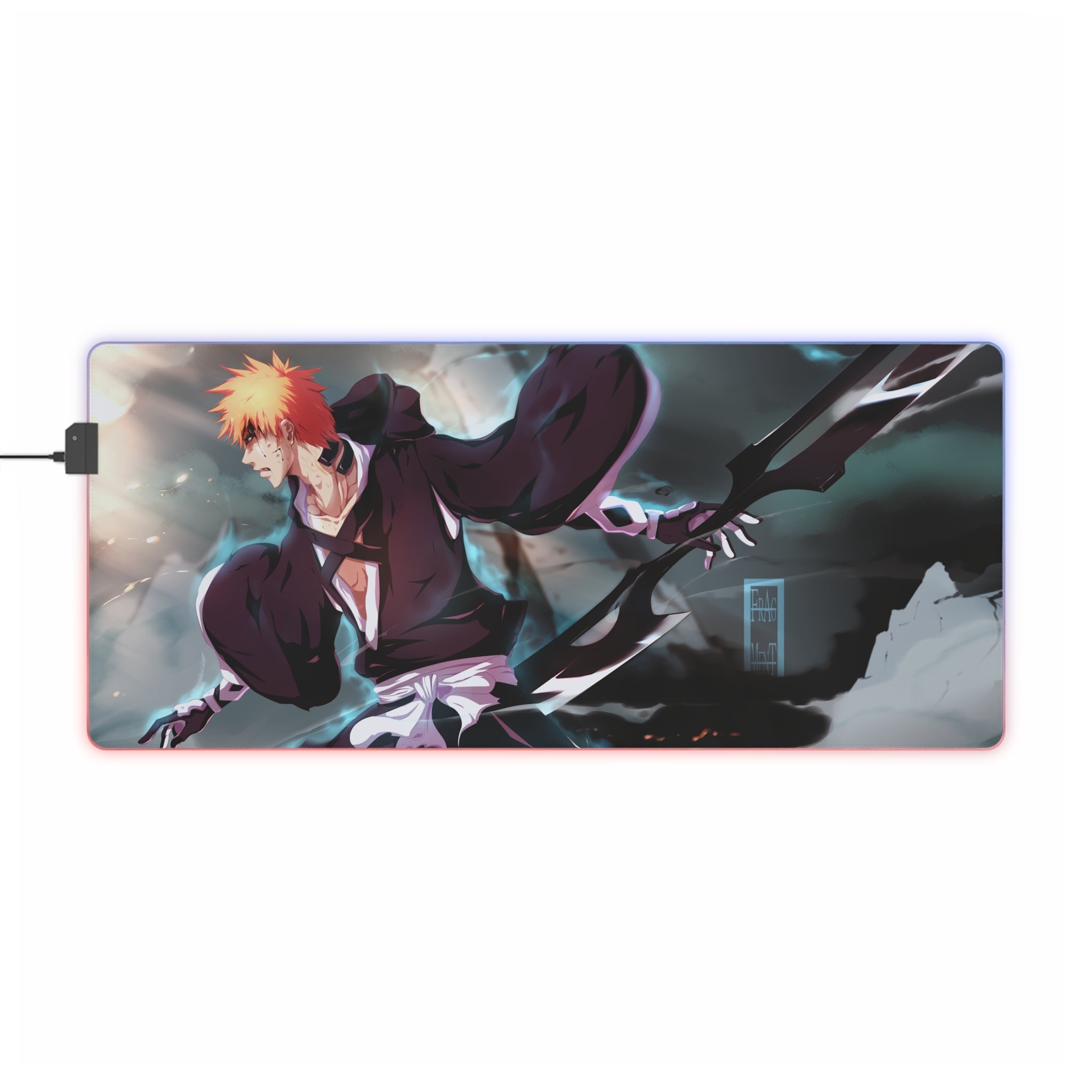 Anime Bleach RGB LED Mouse Pad (Desk Mat)