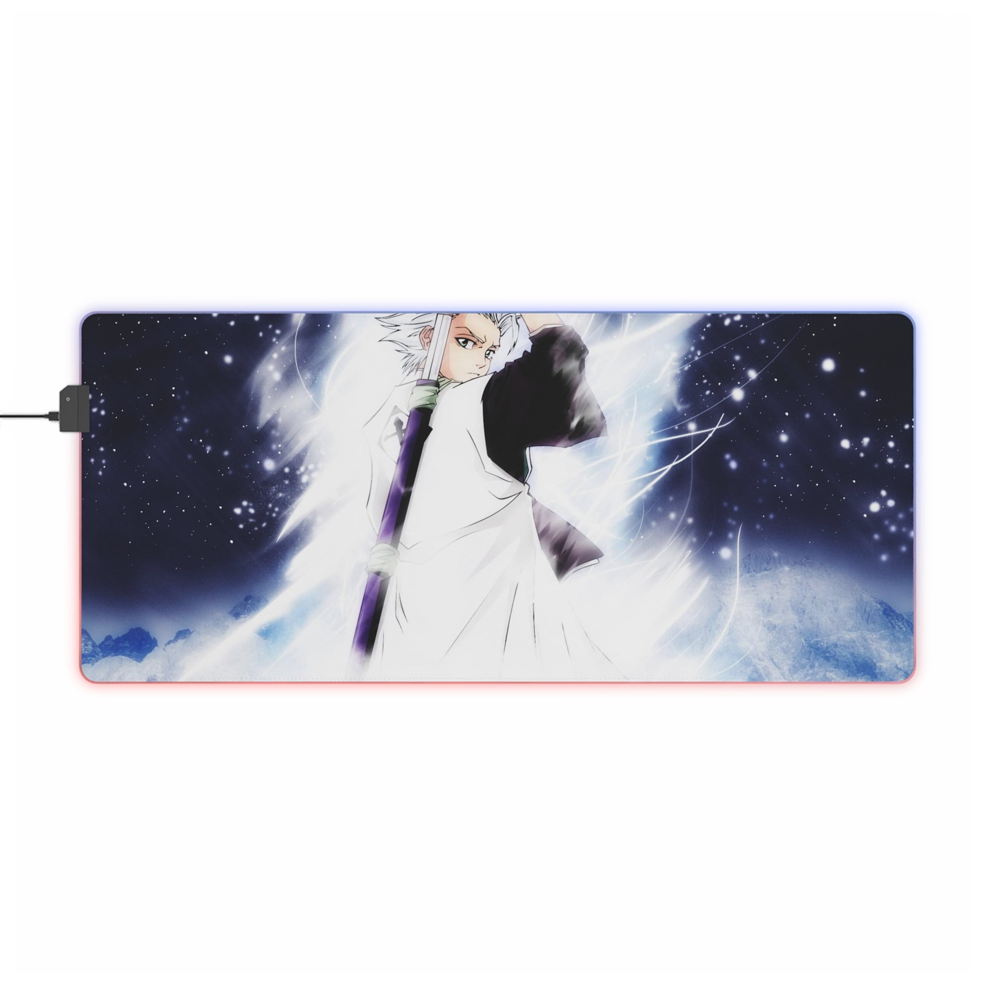Anime Bleach RGB LED Mouse Pad (Desk Mat)