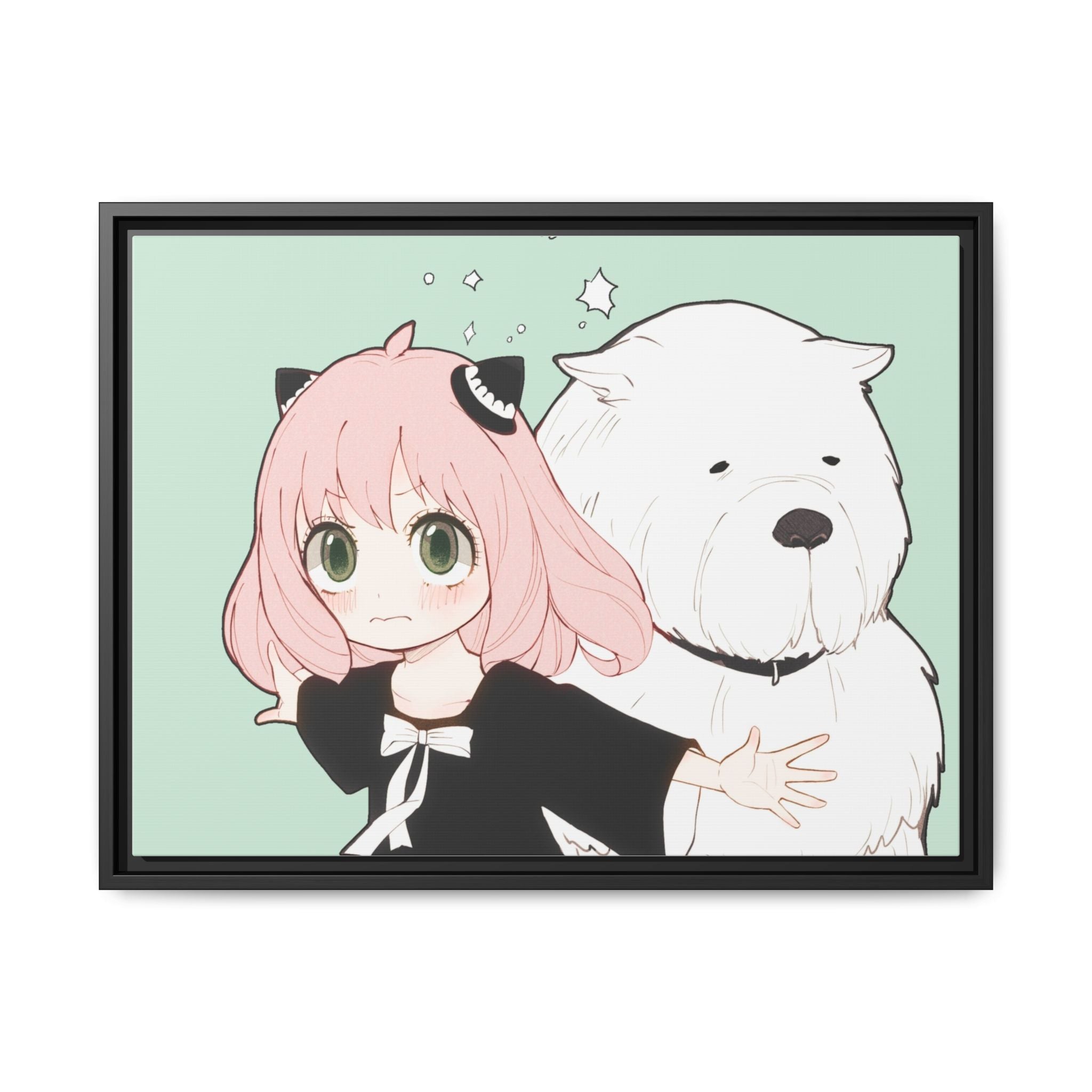 Anime Spy x Family Canvas Framed Art Print