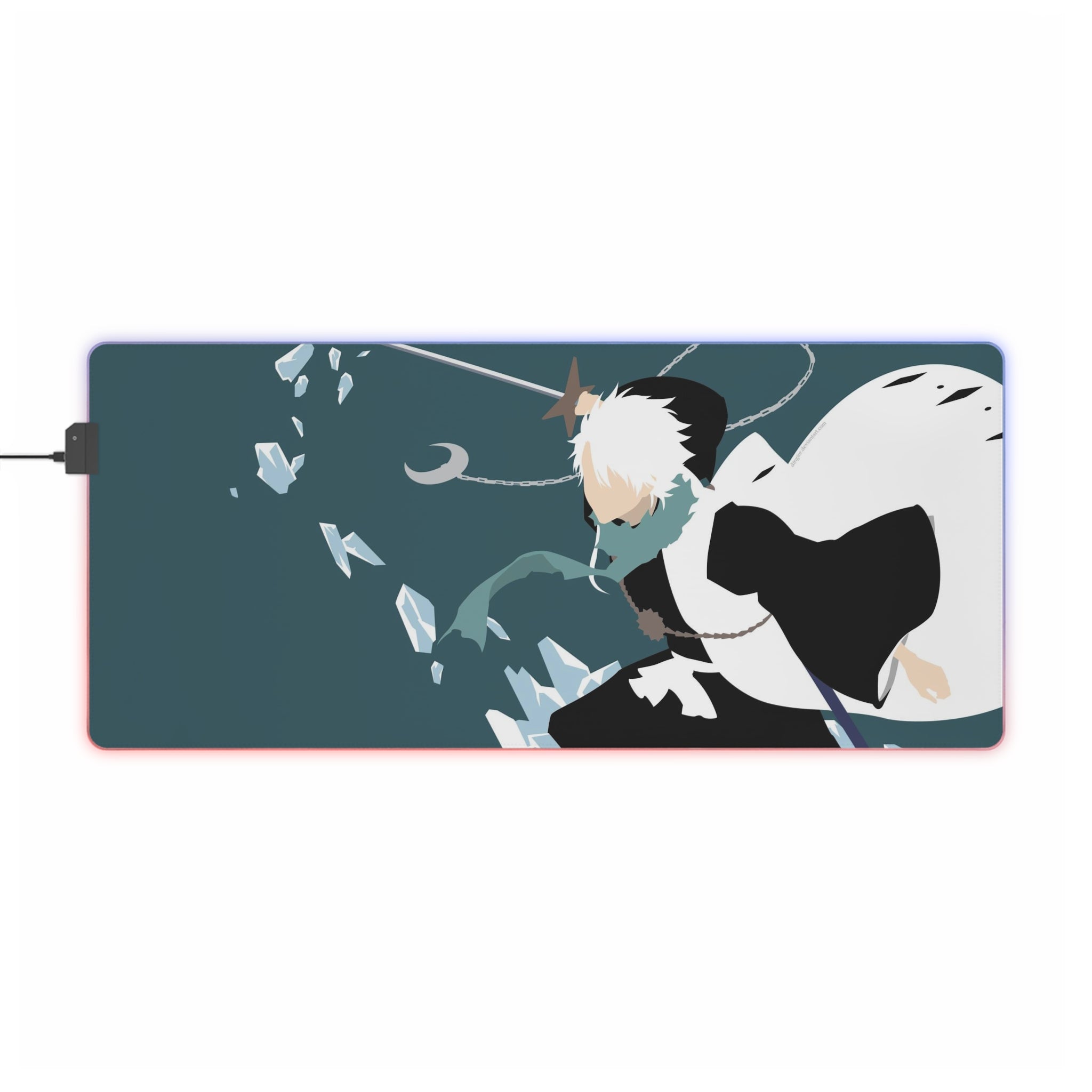 Anime Bleach RGB LED Mouse Pad (Desk Mat)
