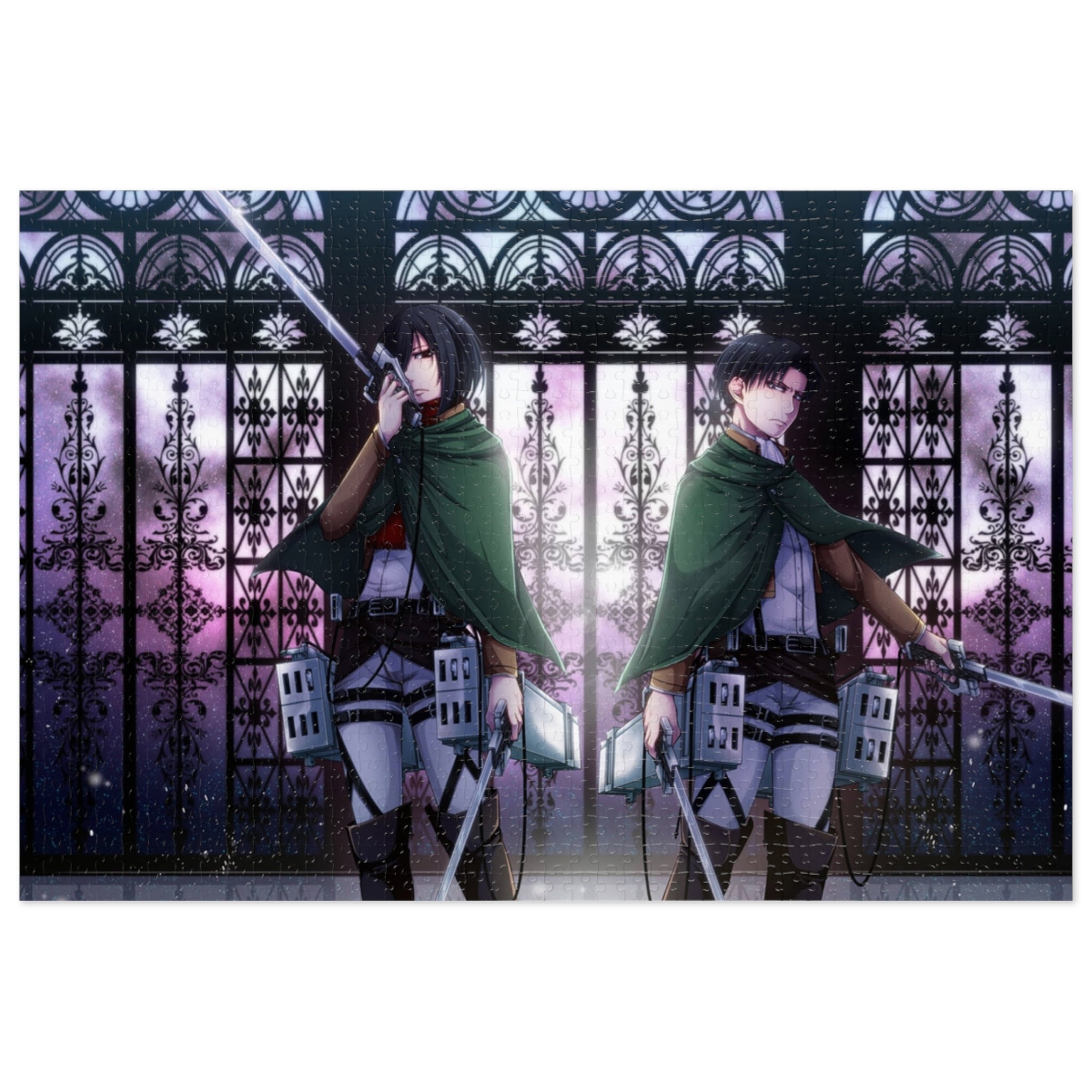 Mikasa and Levi Ackerman Jigsaw Puzzle
