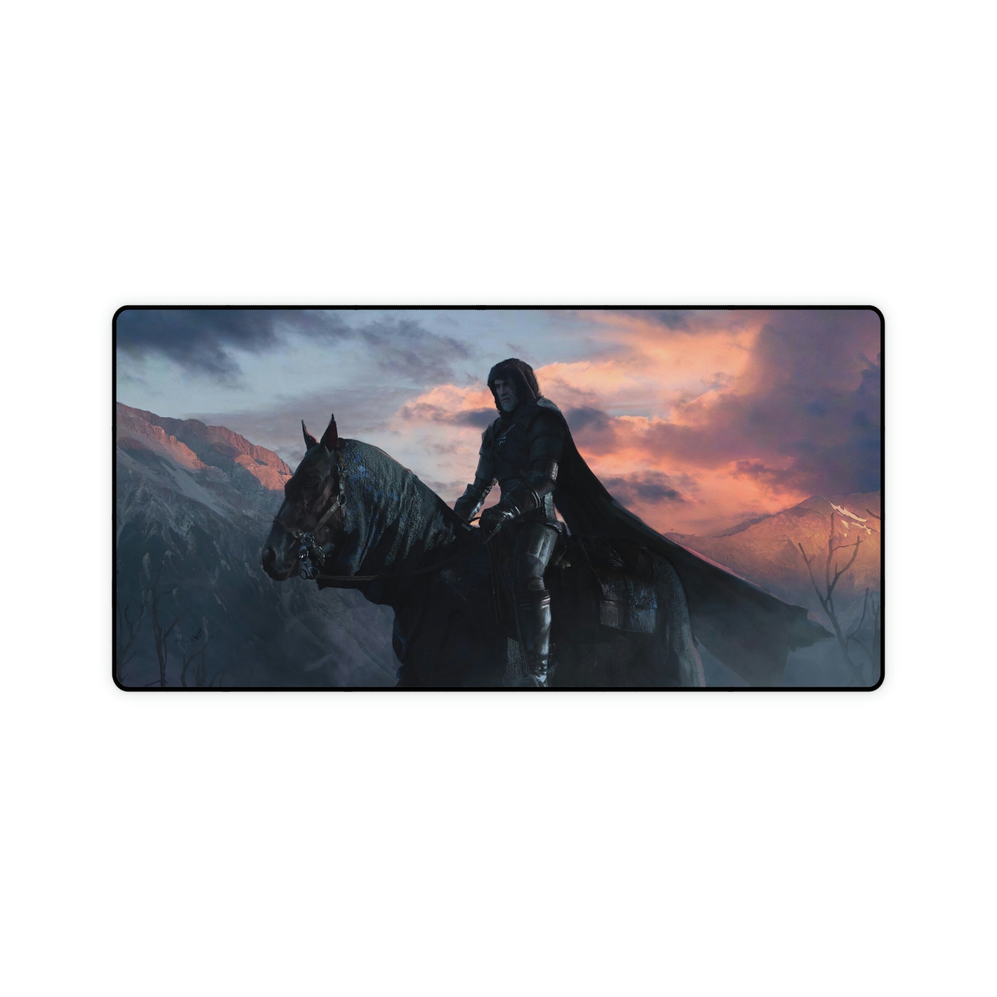 The Witcher Geralt of Rivia Mouse Pad (Desk Mat)