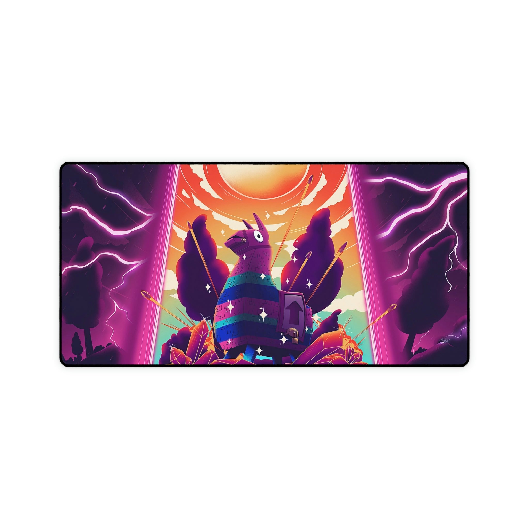 Llama Fortnite Battle Royale Mouse Pad (Desk Mat)