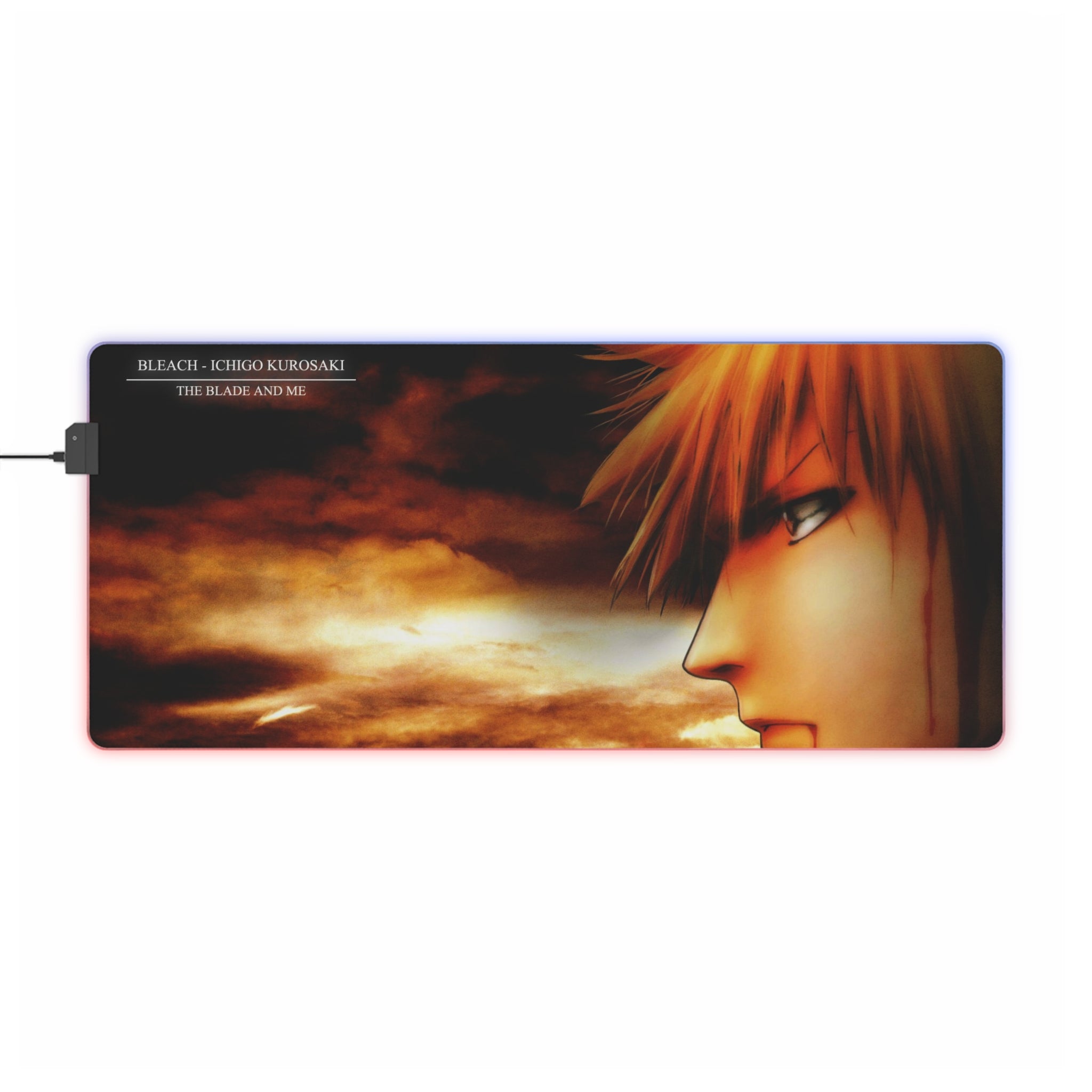 Anime Bleach RGB LED Mouse Pad (Desk Mat)