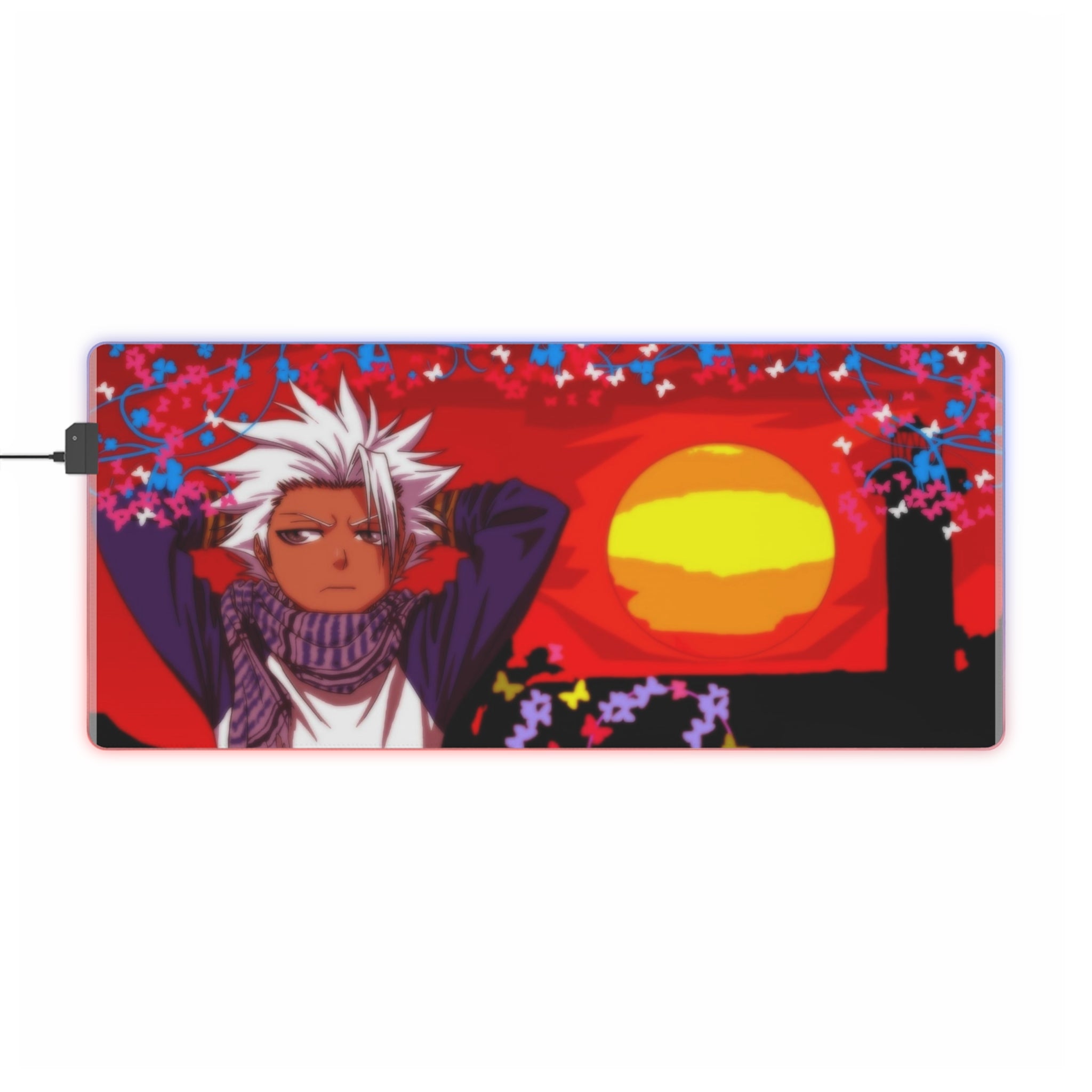 Anime Bleach RGB LED Mouse Pad (Desk Mat)