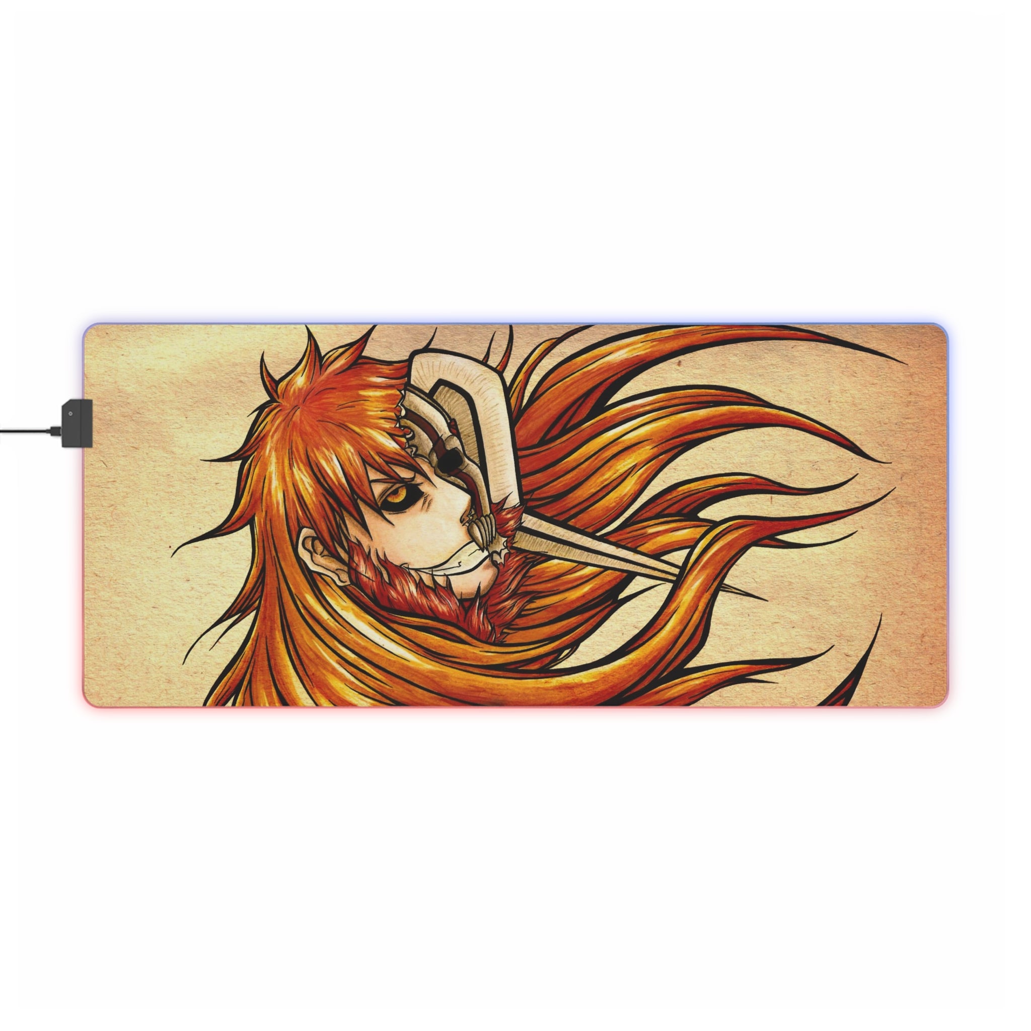 Anime Bleach RGB LED Mouse Pad (Desk Mat)