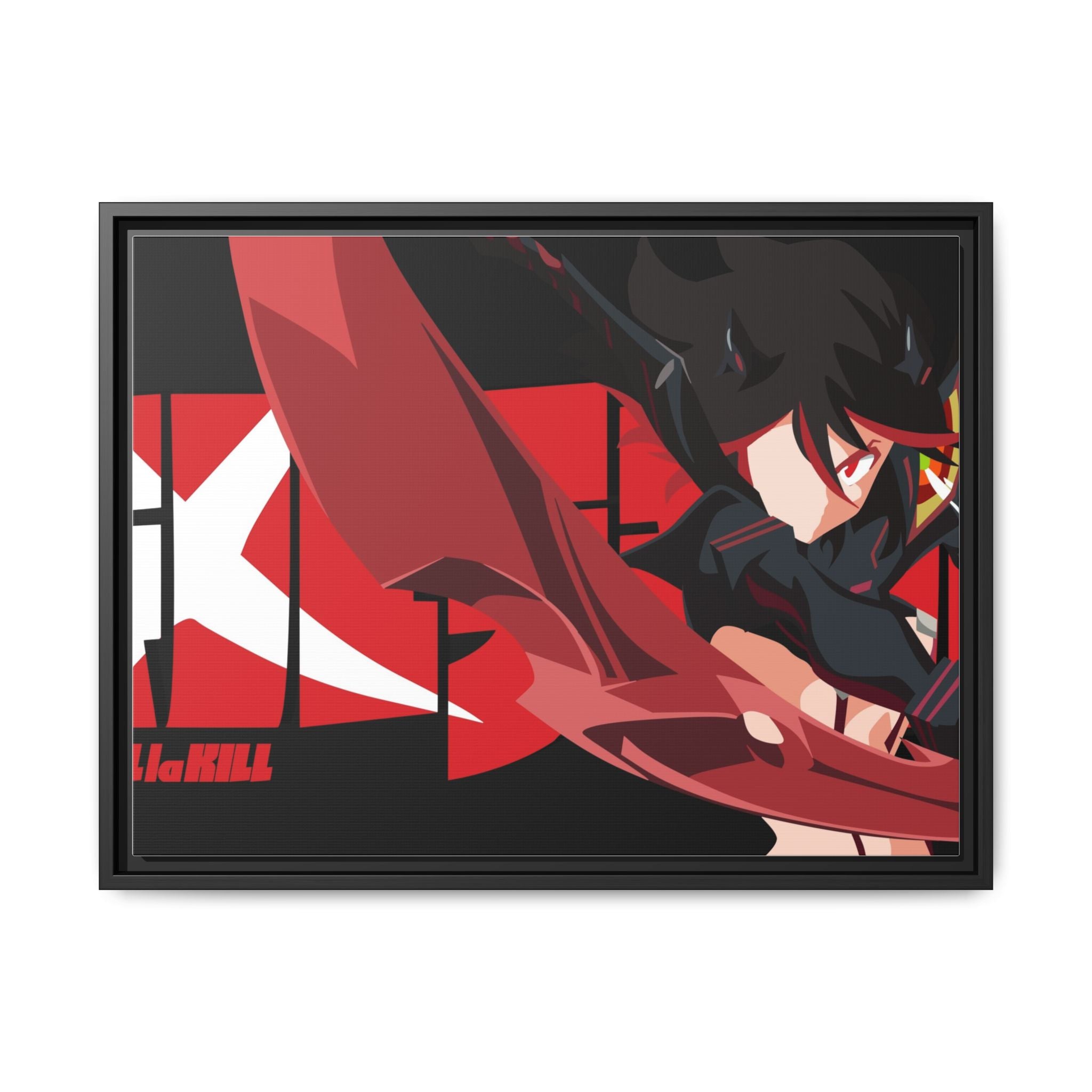 Kill la Kill Vector Canvas Framed Art Print