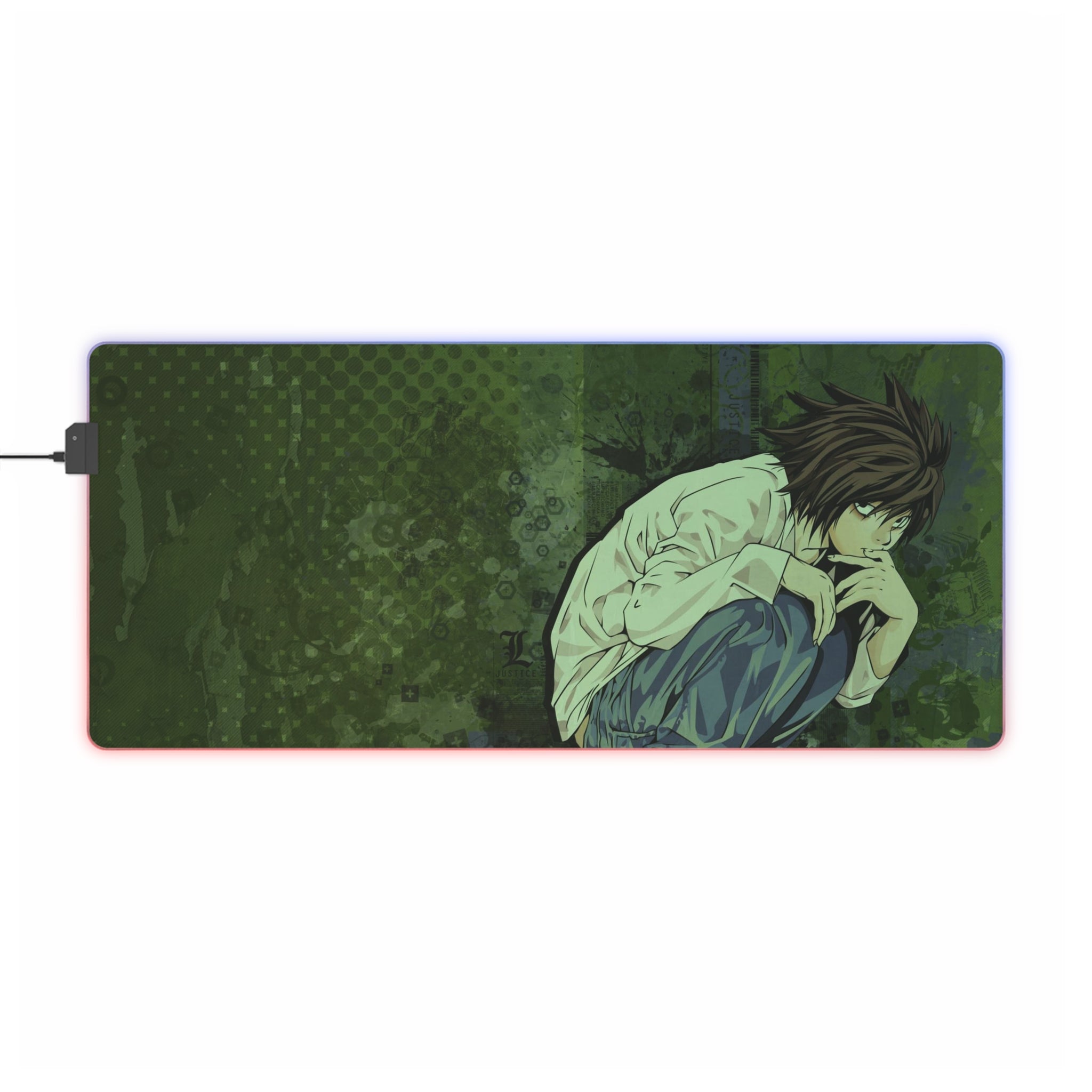 Anime Death Note RGB LED Mouse Pad (Desk Mat)