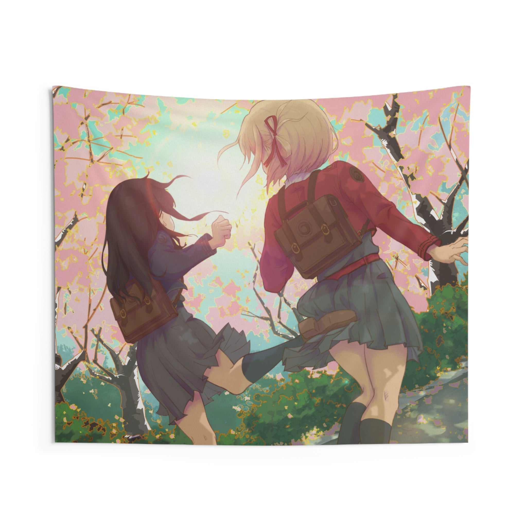 Lycoris Recoil Indoor Wall Tapestry