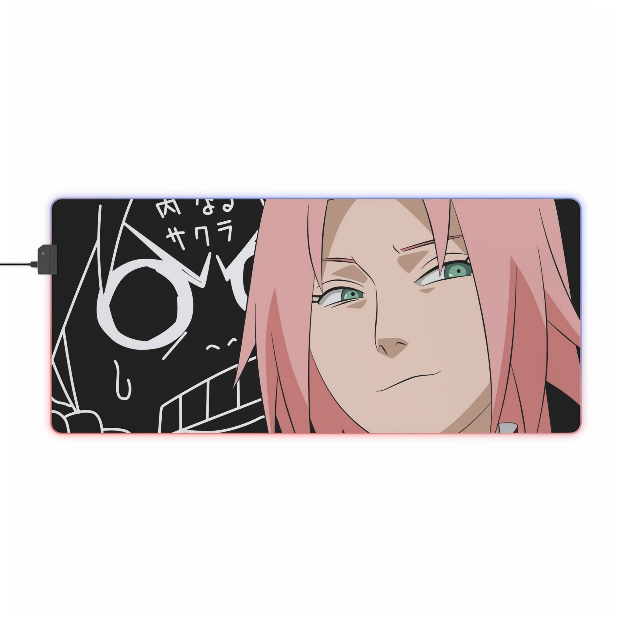 Anime Naruto RGB LED Mouse Pad (Desk Mat)