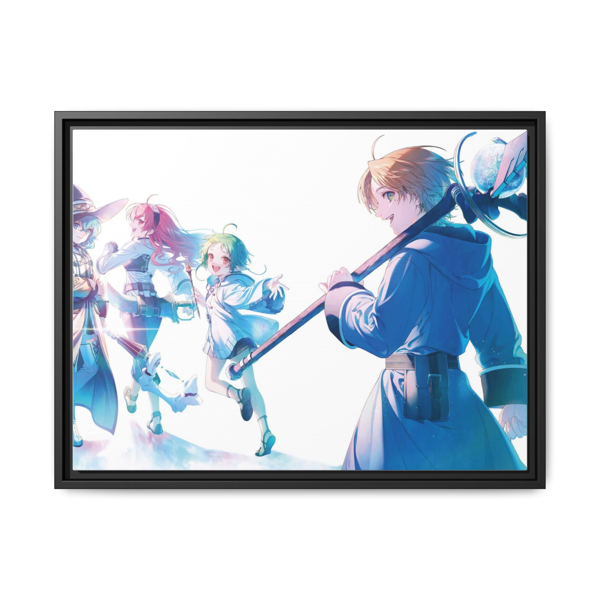 Mushoku Tensei: Jobless Reincarnation Canvas Framed Art Print