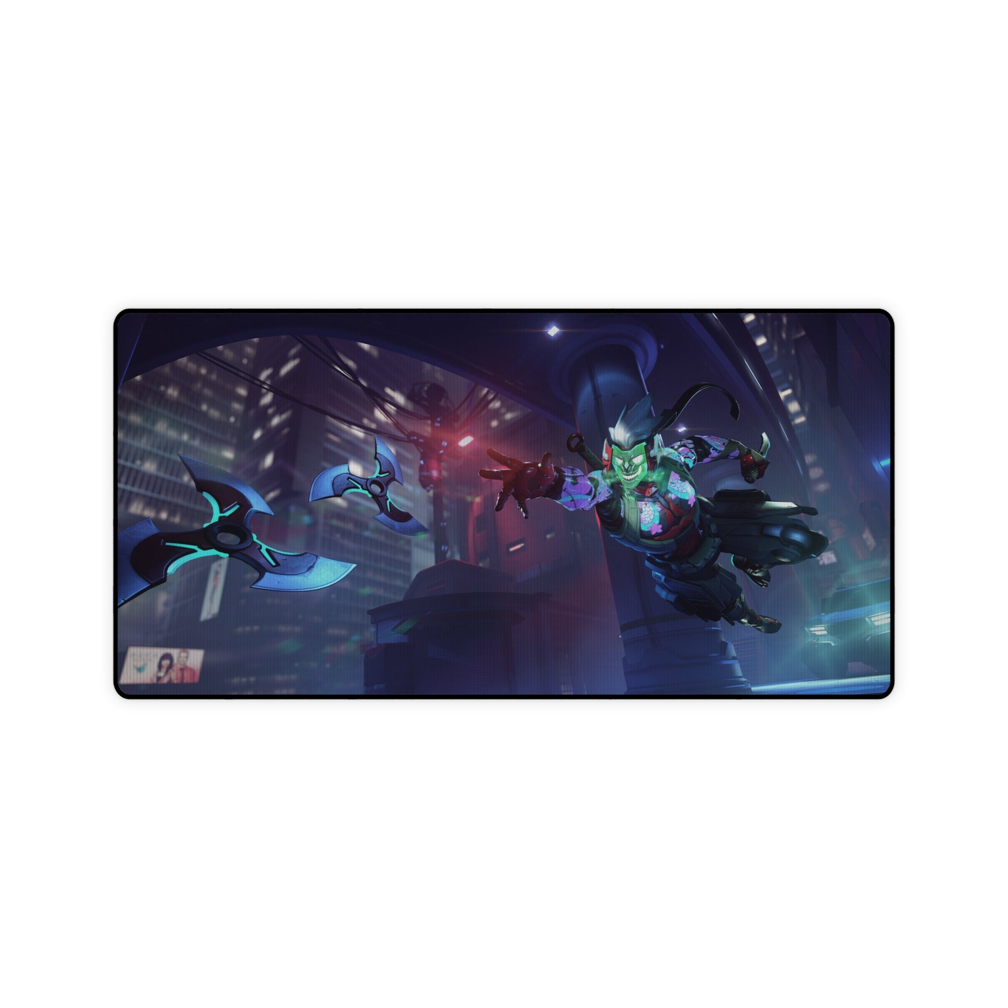 Cyberpunk Genji Mouse Pad (Desk Mat)