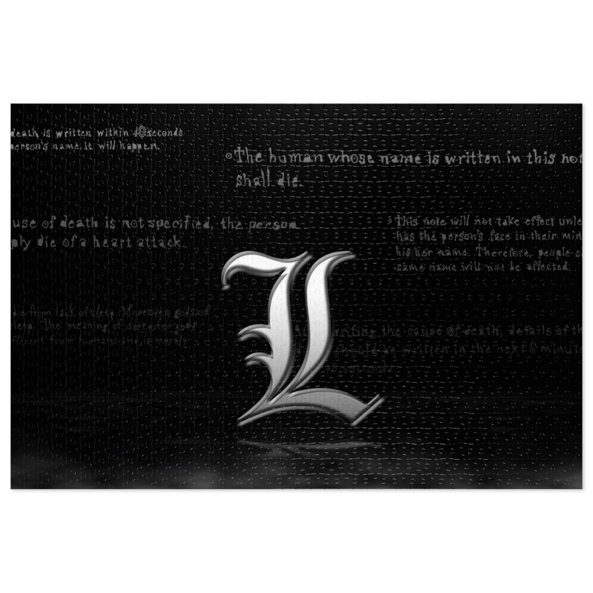 Anime Death Note Jigsaw Puzzle