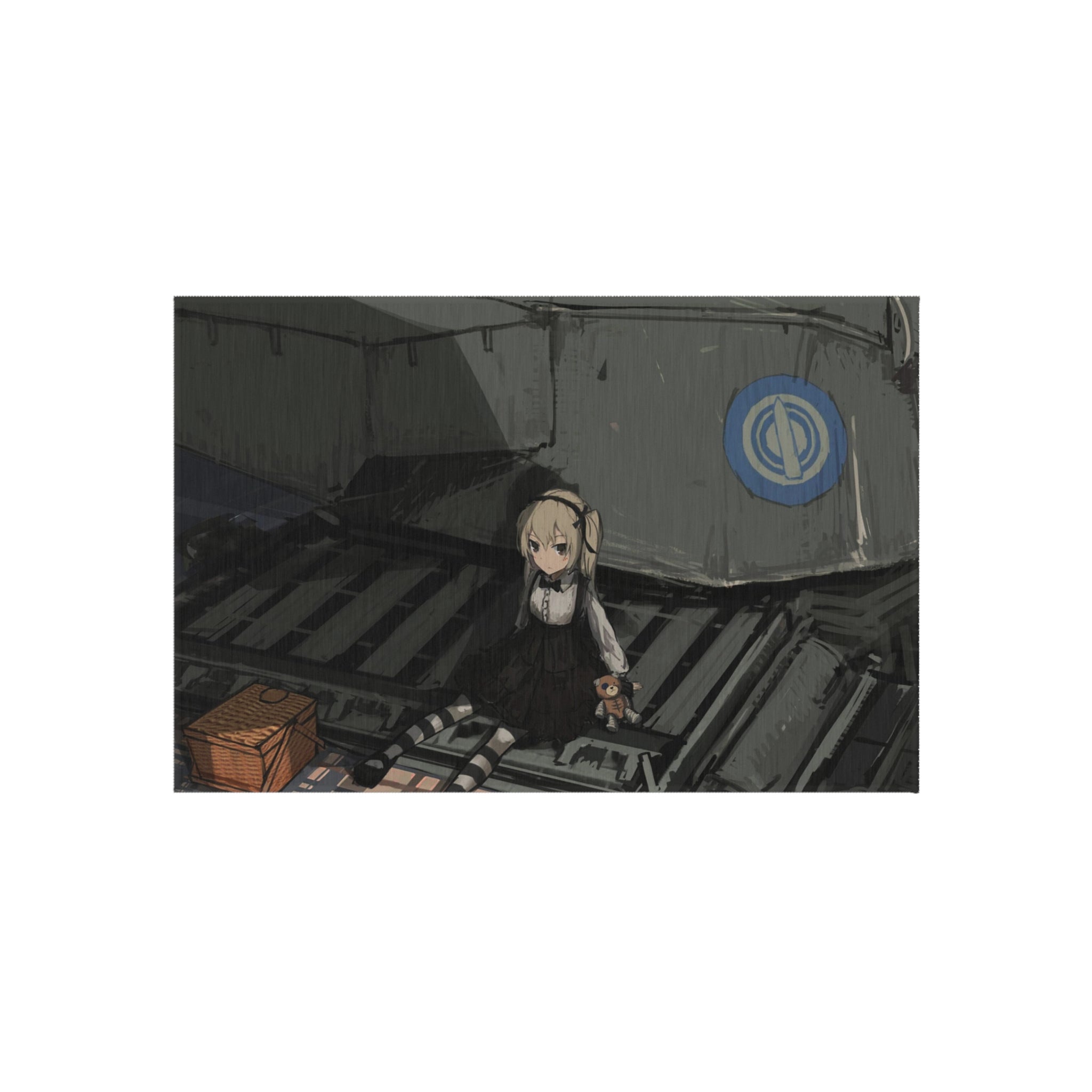 Girls und Panzer Rug