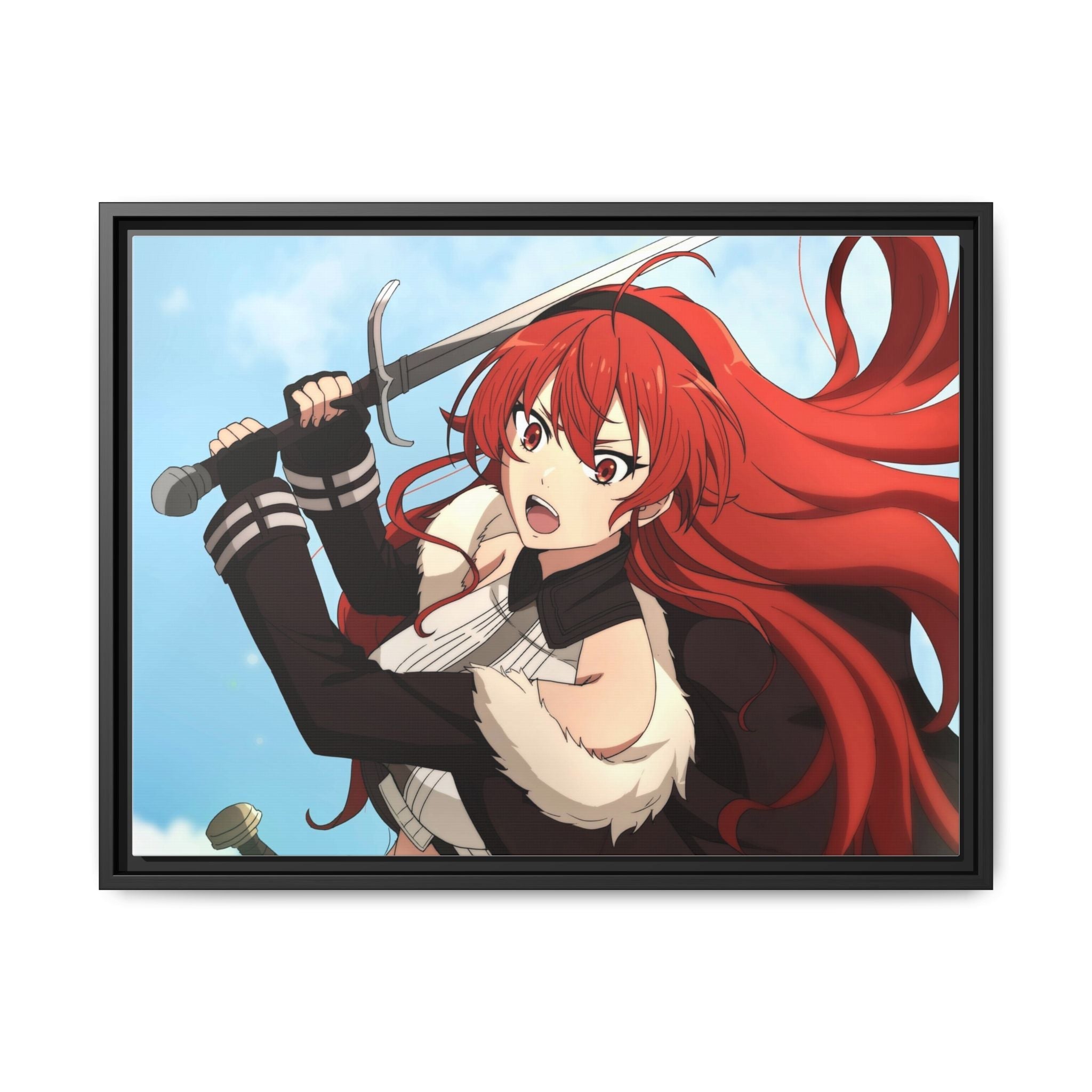 Mushoku Tensei: Jobless Reincarnation Canvas Framed Art Print