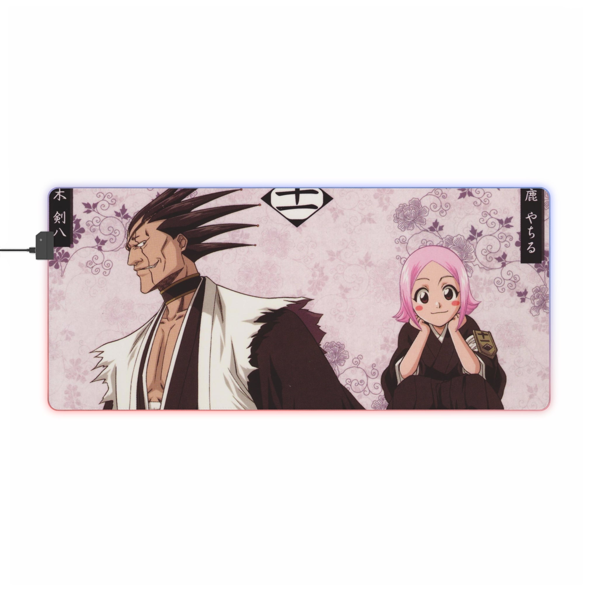 Anime Bleach RGB LED Mouse Pad (Desk Mat)