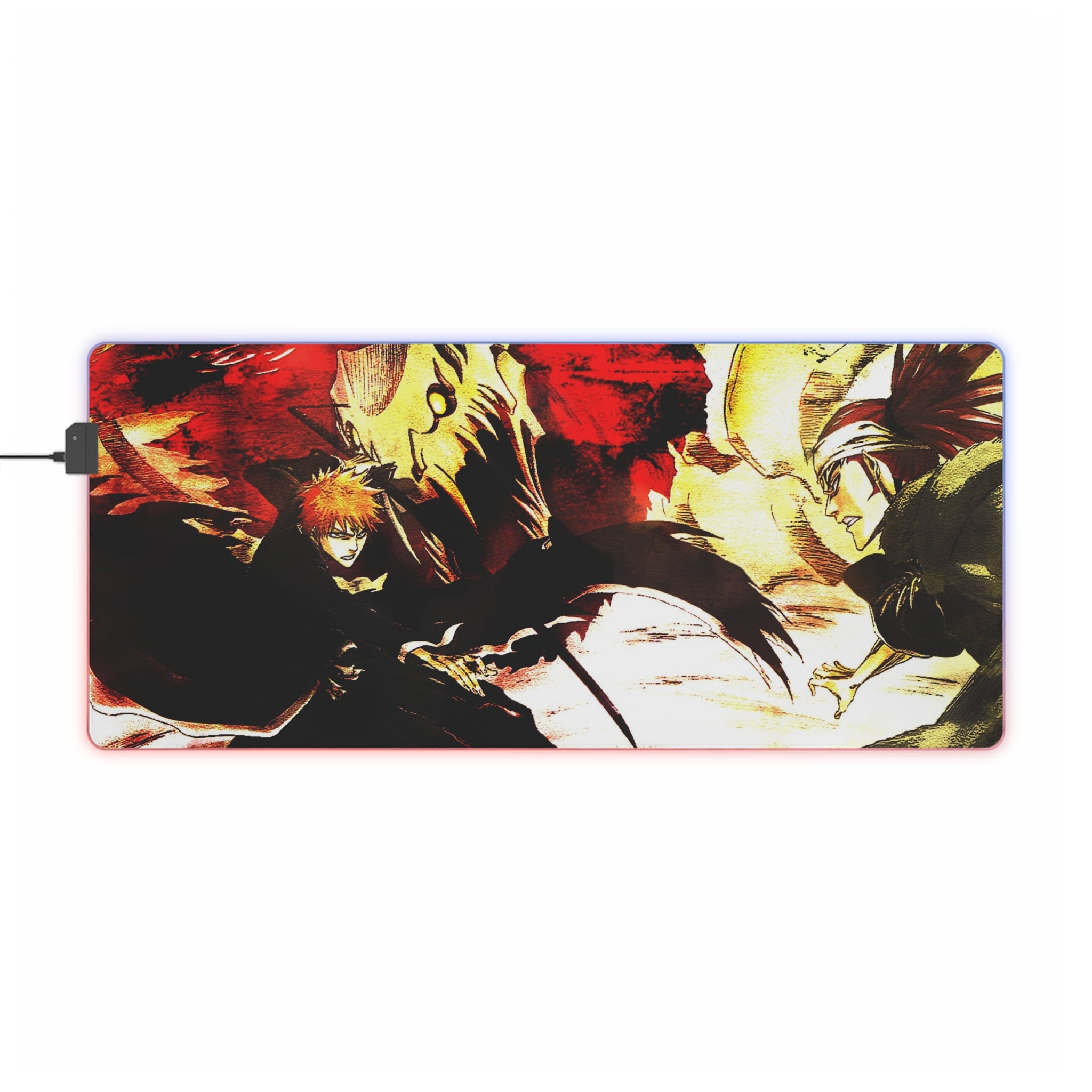 Anime Bleach RGB LED Mouse Pad (Desk Mat)