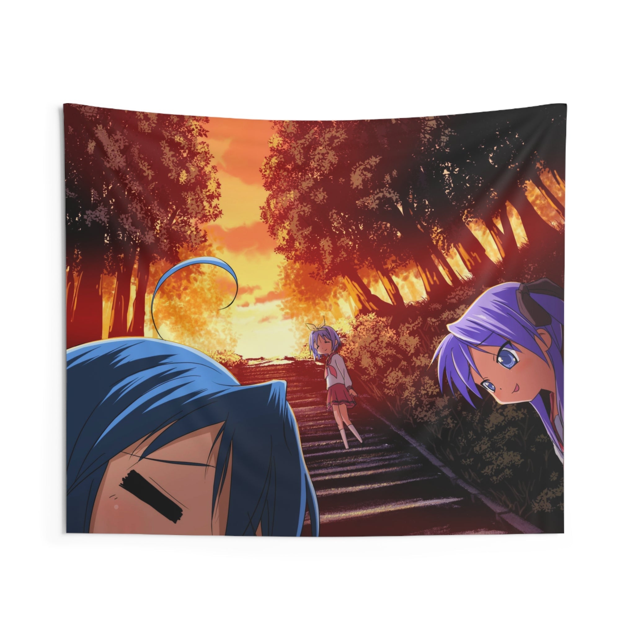 Lucky Star Konata Izumi, Kagami Hiiragi, Tsukasa Hiiragi Indoor Wall T