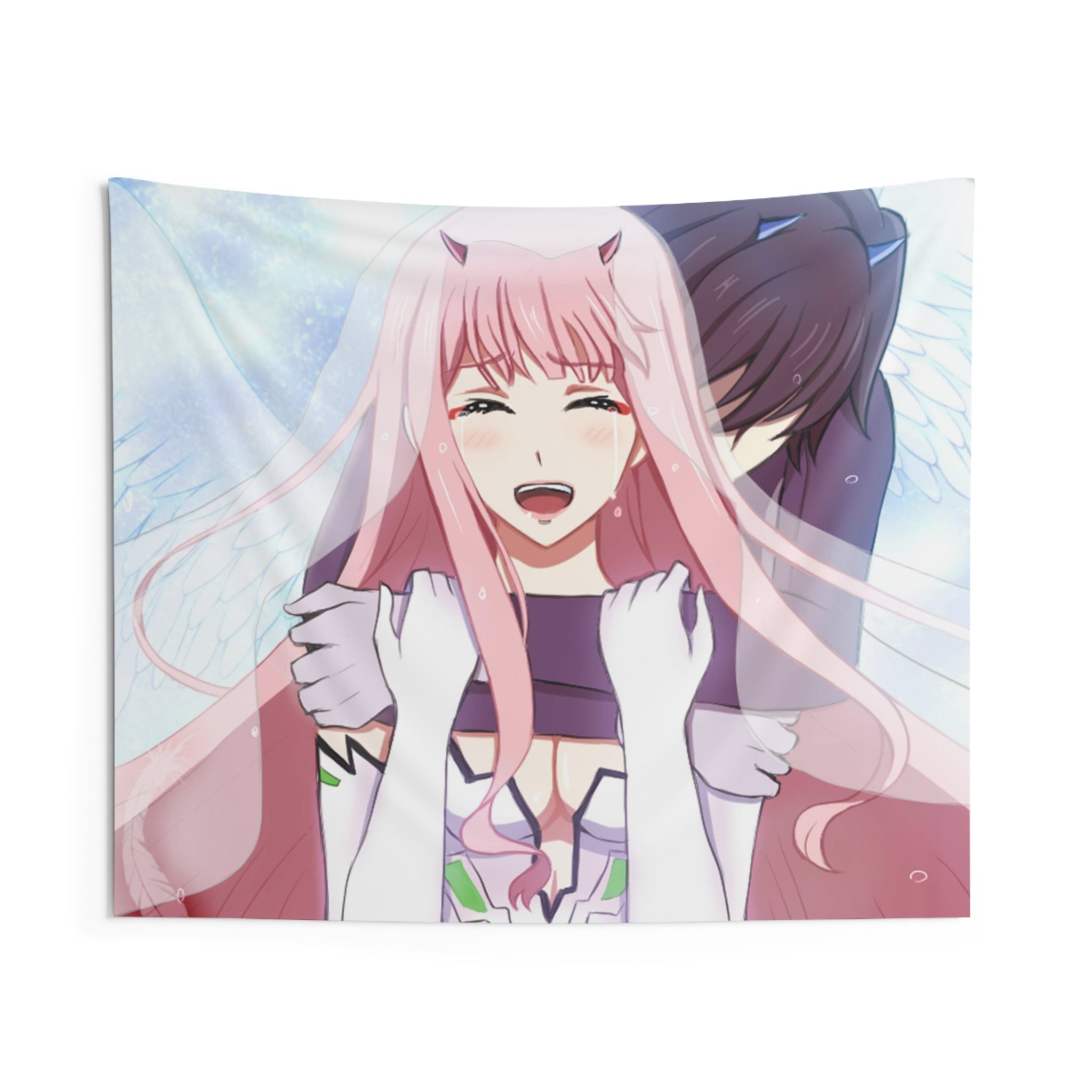 Zero Two Bride Indoor Wall Tapestry
