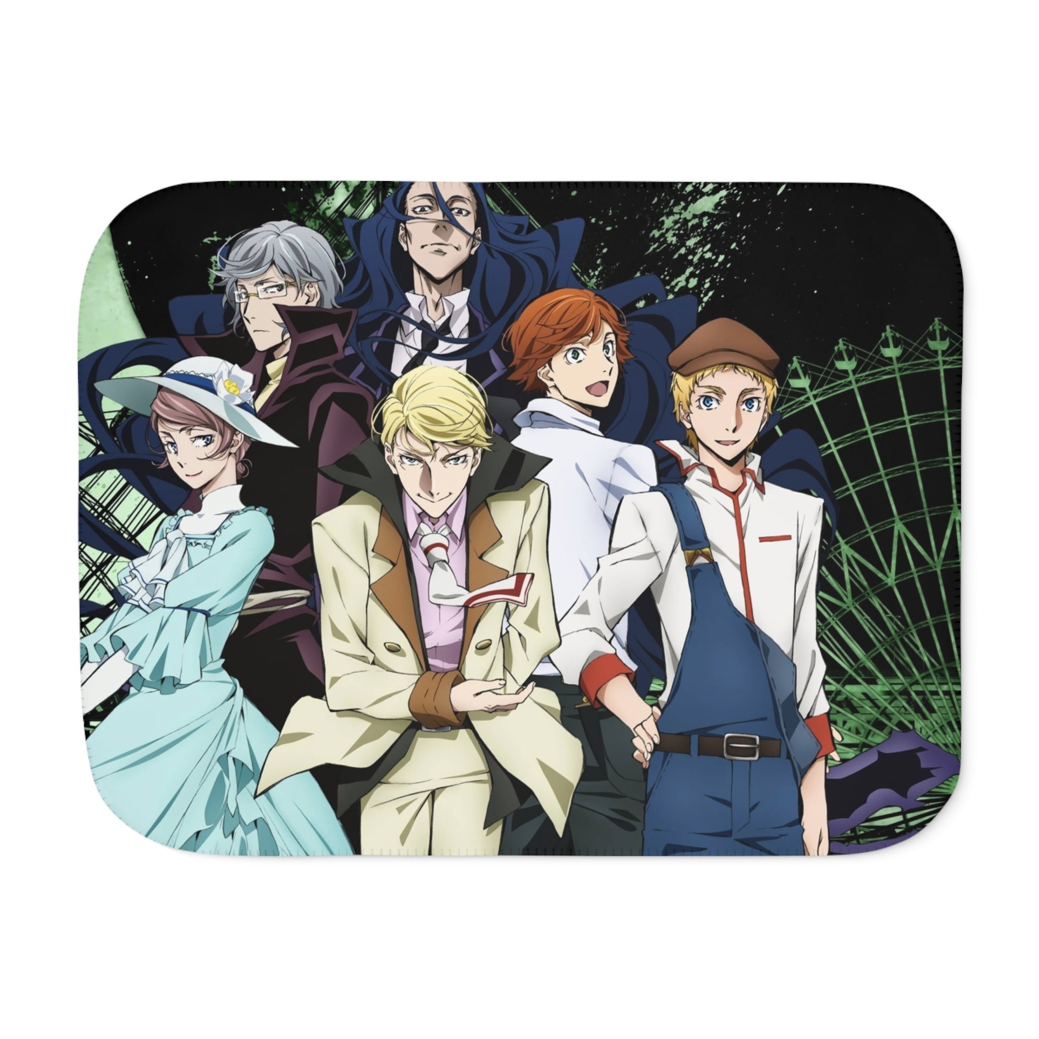 Anime Bungou Stray Dogs Sherpa Blanket