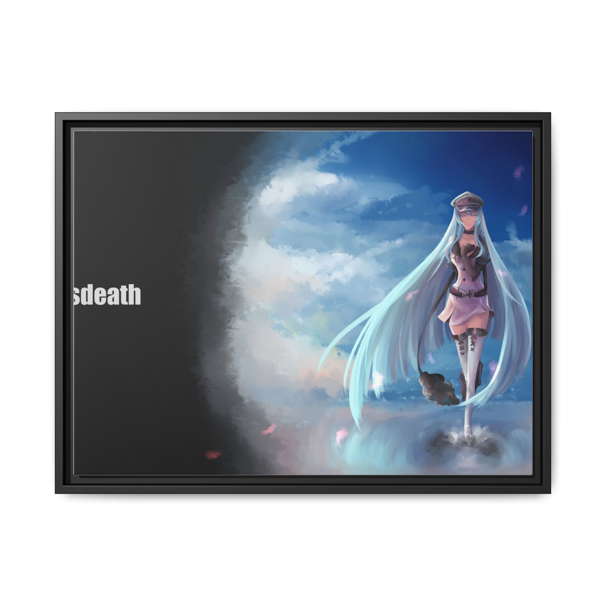 Esdeath Canvas Framed Art Print