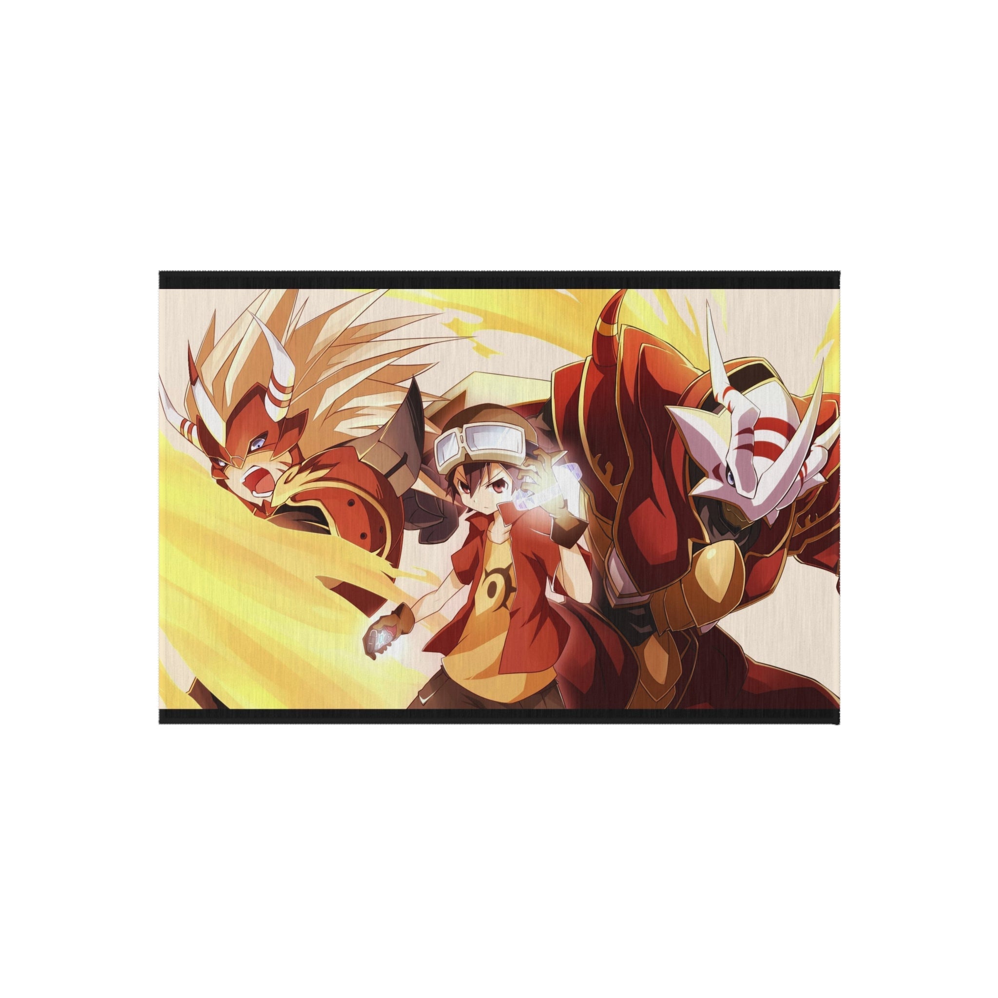 Anime Digimon Rug