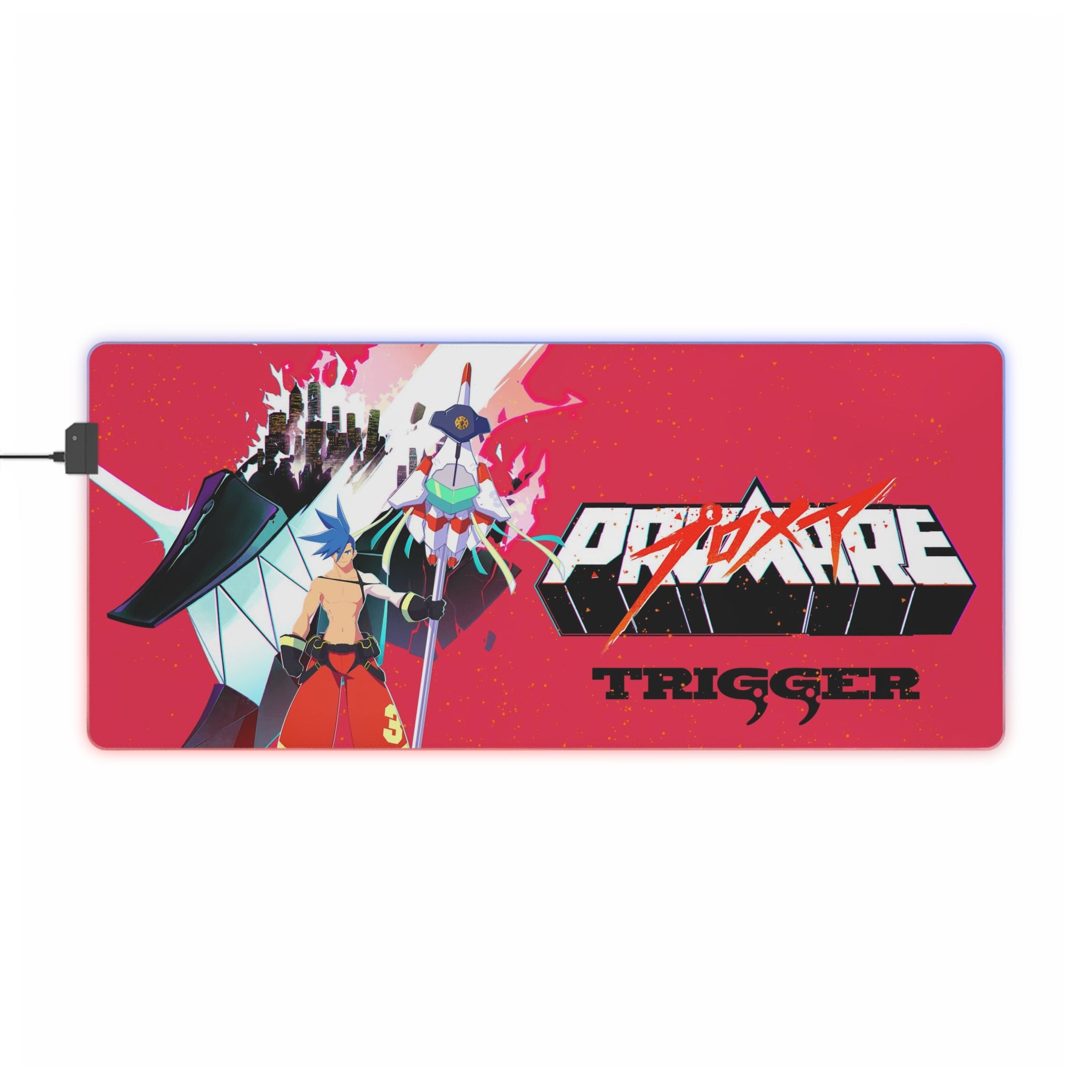 Promare Movie RGB LED Mouse Pad (Desk Mat)