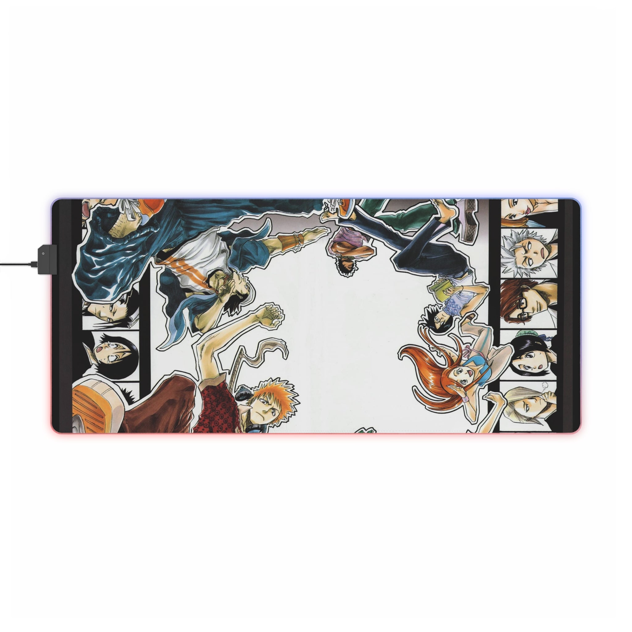 Anime Bleach RGB LED Mouse Pad (Desk Mat)