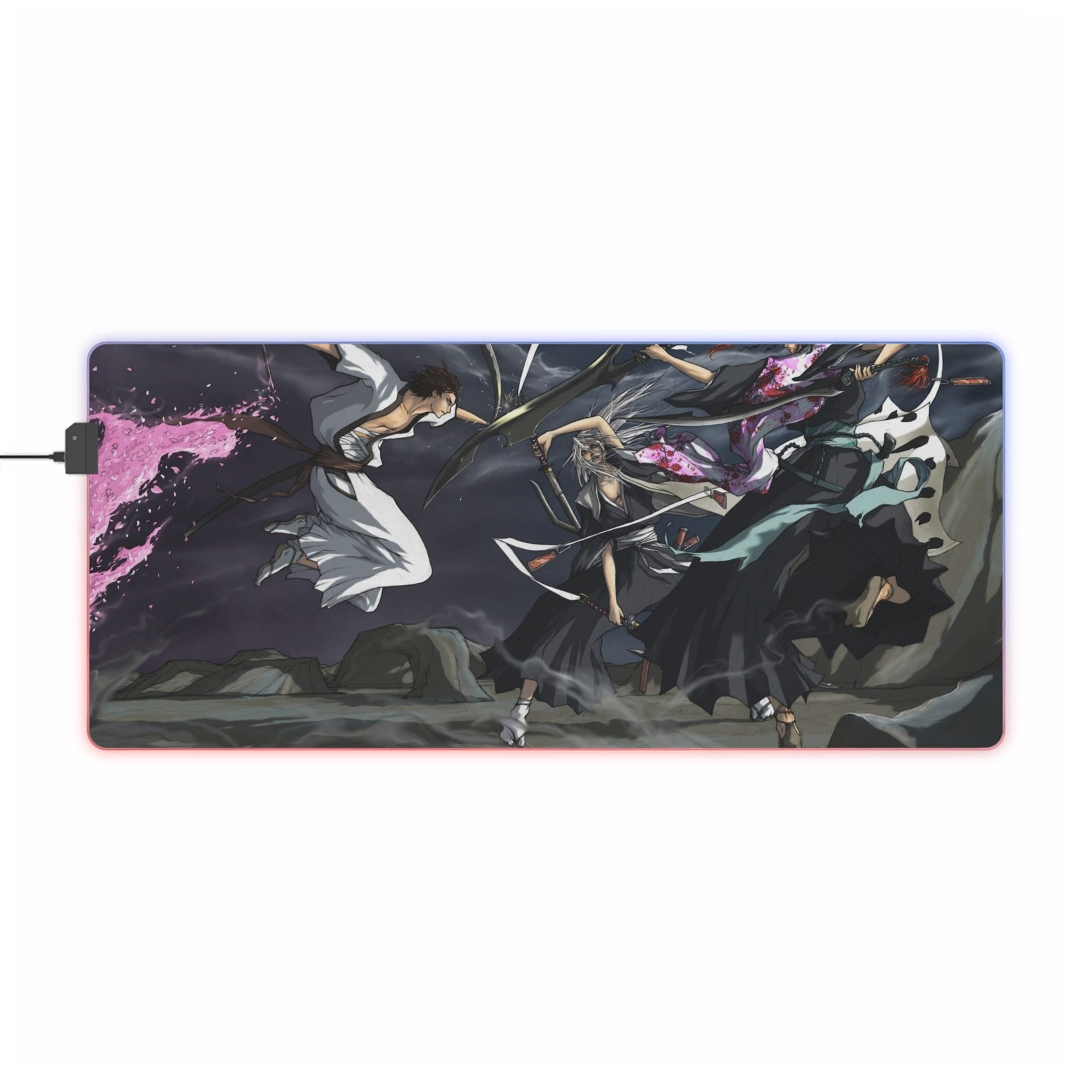 Anime Bleach RGB LED Mouse Pad (Desk Mat)