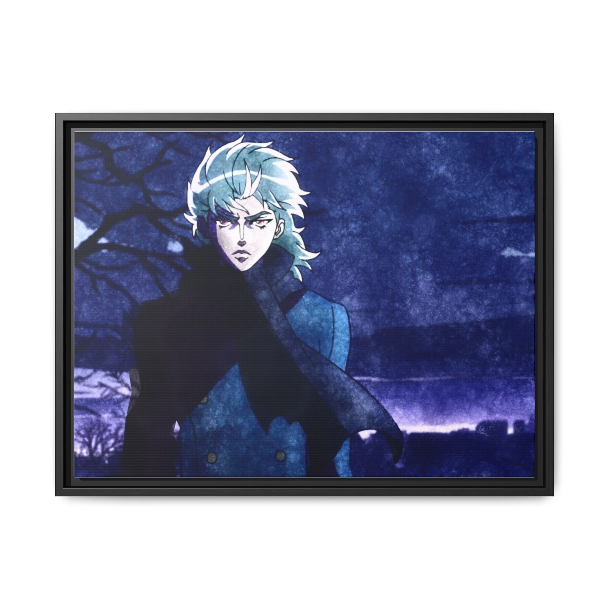 Anime Jojo's Bizarre Adventure Canvas Framed Art Print