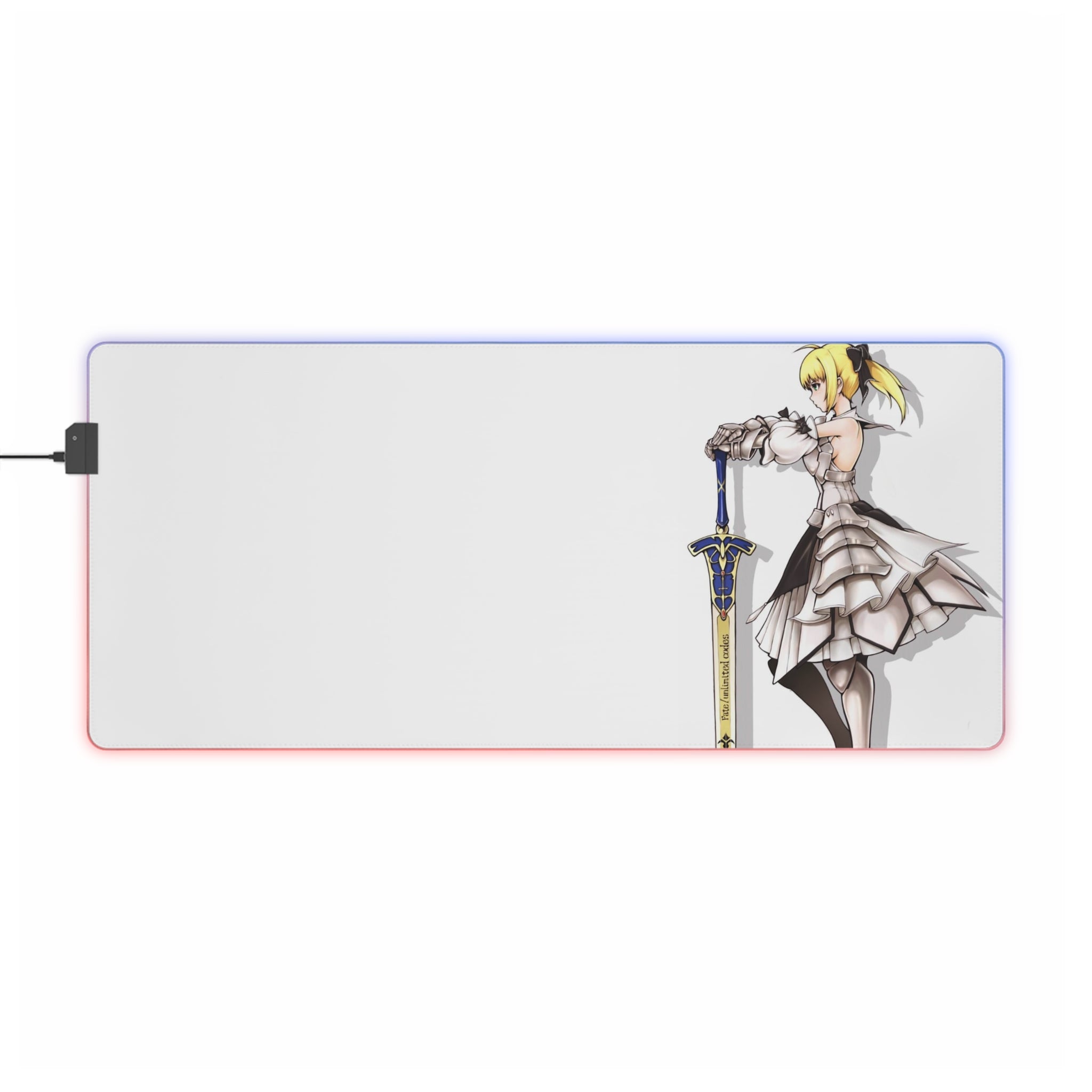 Fate/Stay Night RGB LED Mouse Pad (Desk Mat)