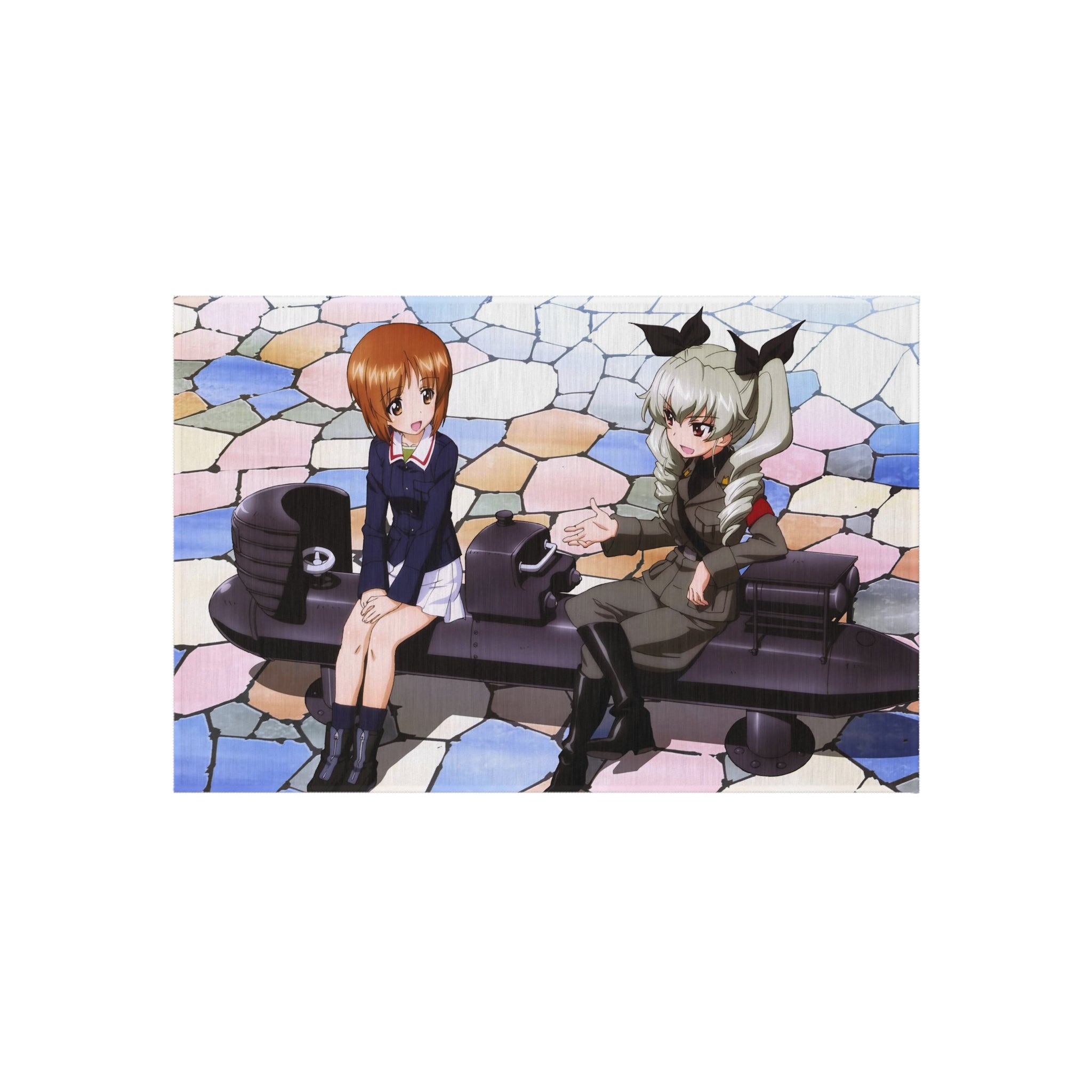 Girls und Panzer Rug