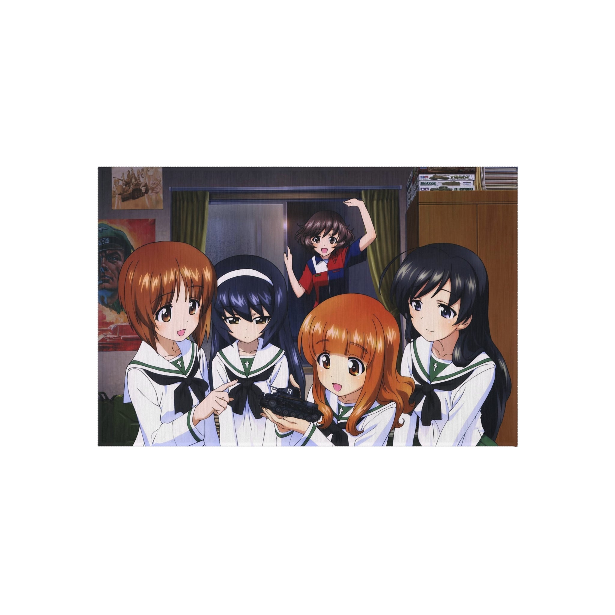 Girls und Panzer Rug
