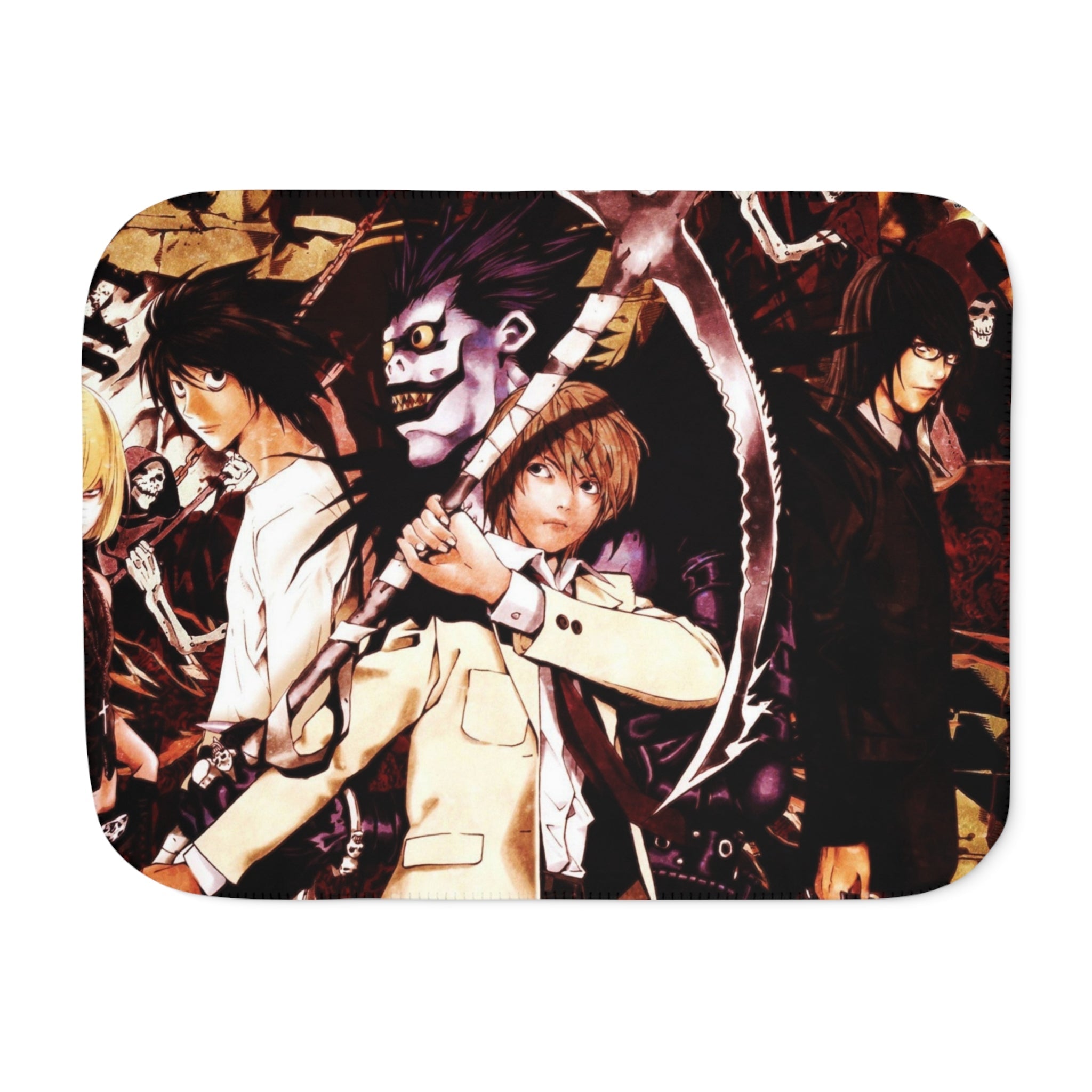 Anime Death Note Sherpa Blanket