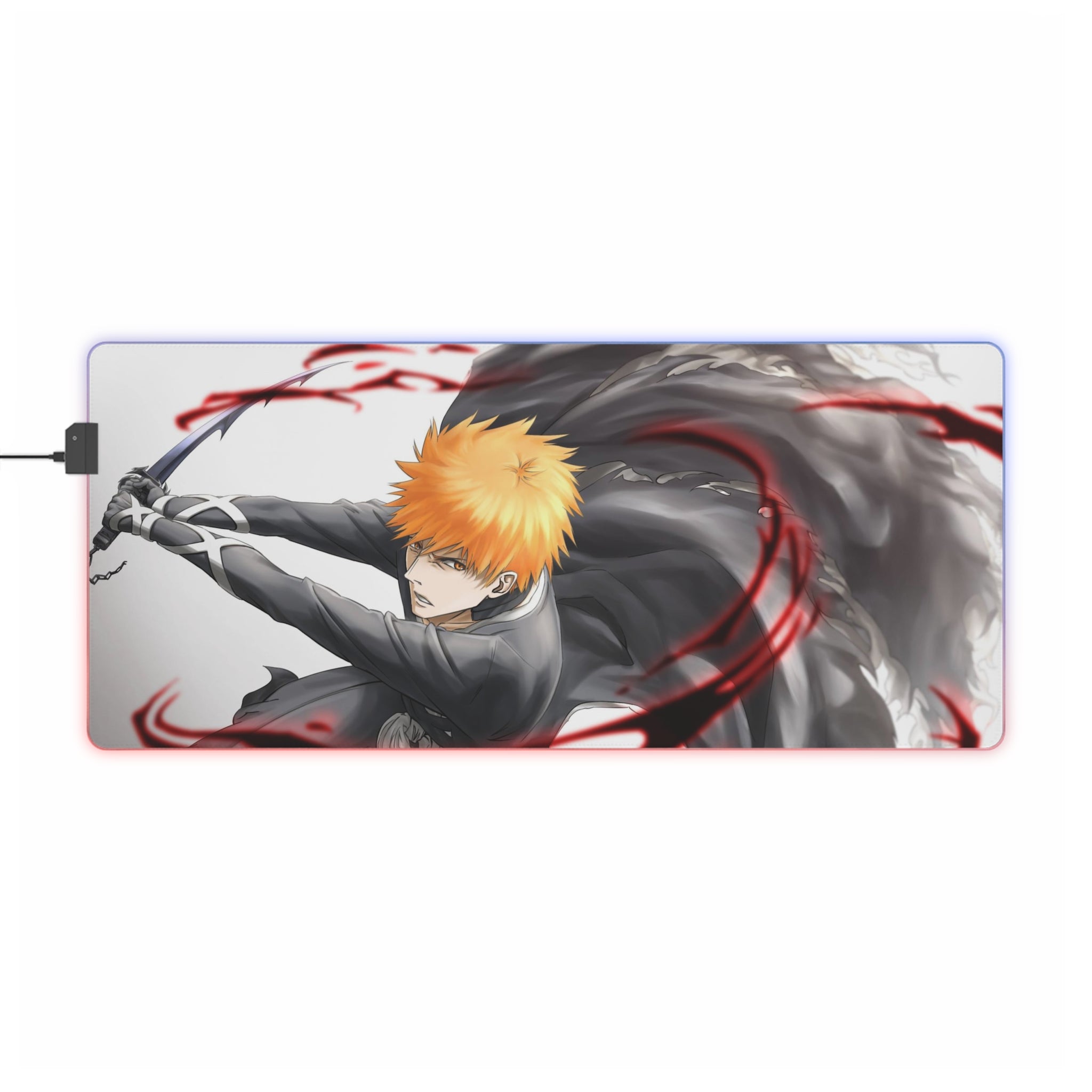 Bleach Ichigo Kurosaki RGB LED Mouse Pad (Desk Mat)