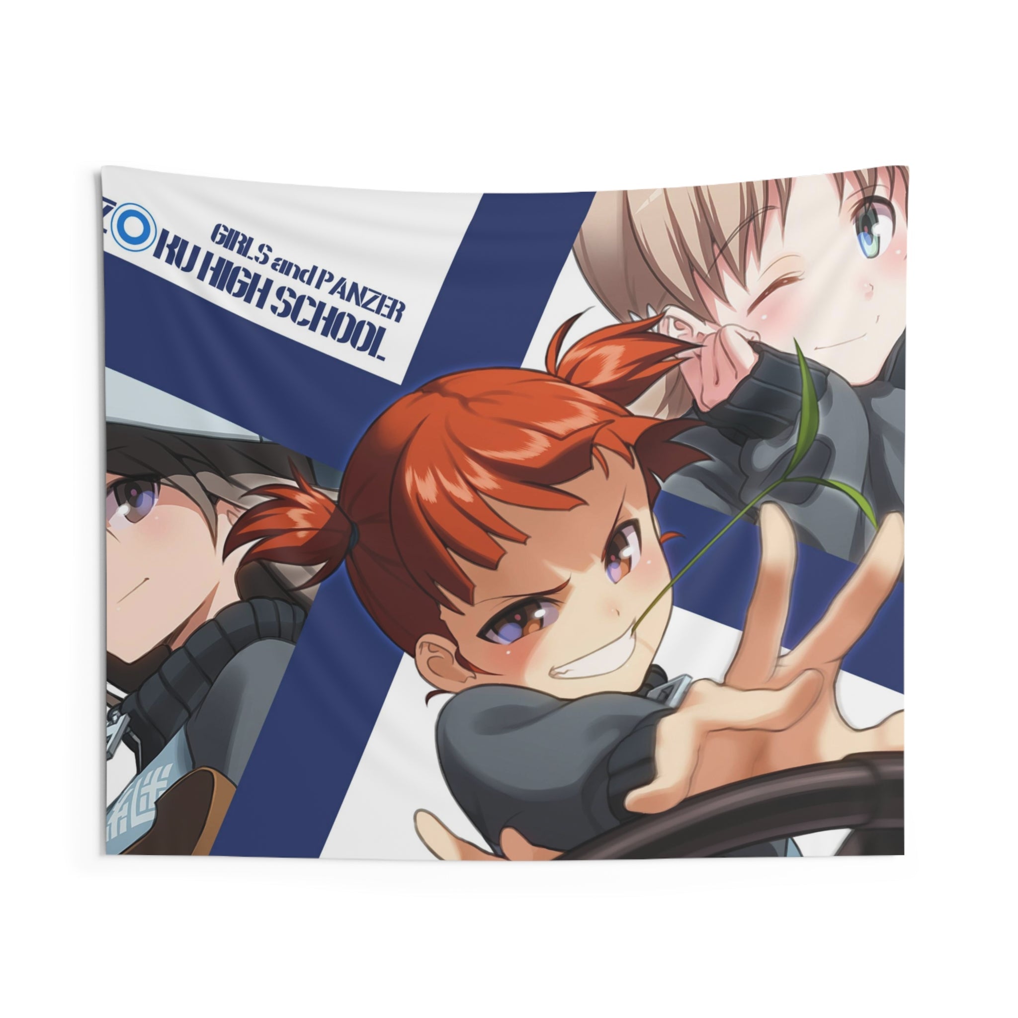 Girls und Panzer Indoor Wall Tapestry