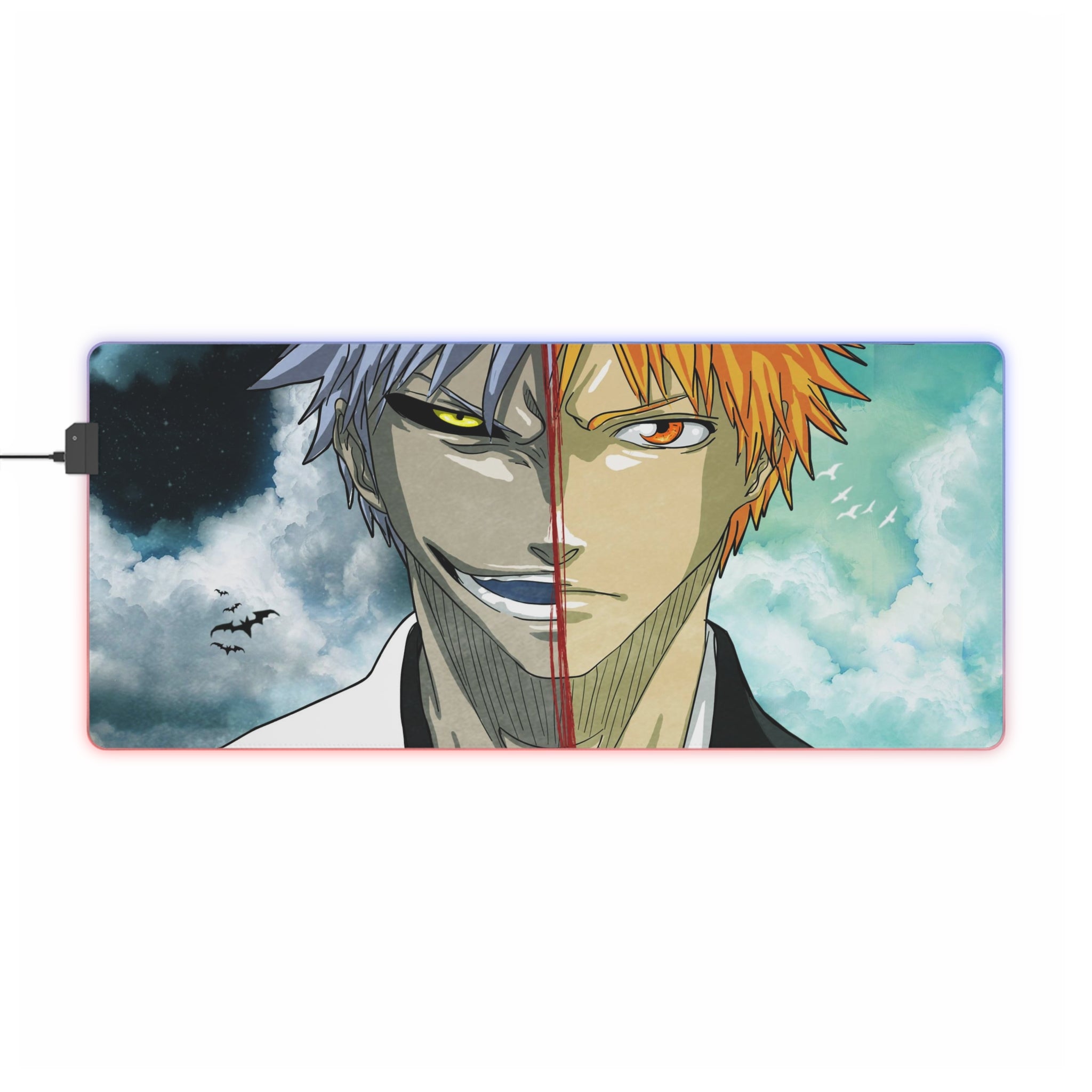 Anime Bleach RGB LED Mouse Pad (Desk Mat)
