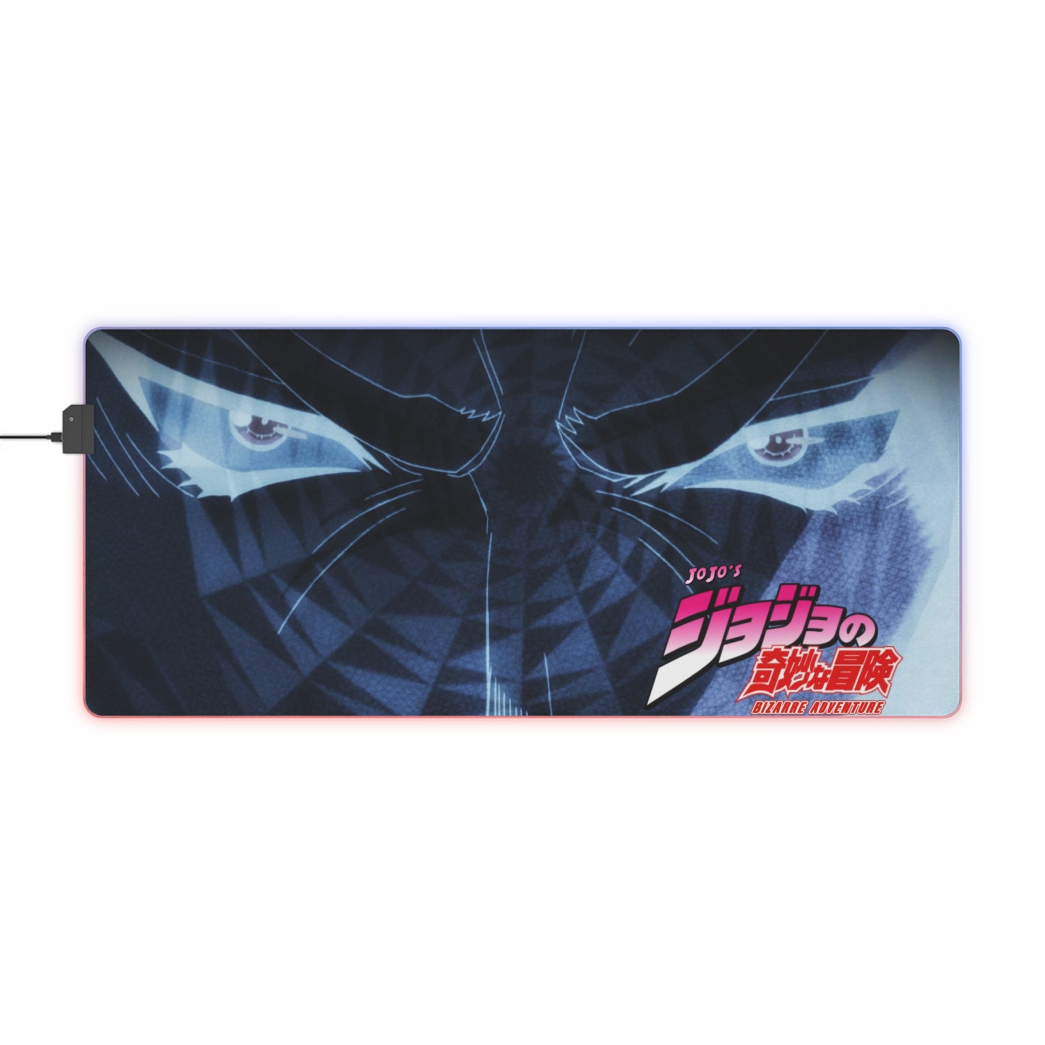 Anime Jojo's Bizarre Adventure RGB LED Mouse Pad (Desk Mat)