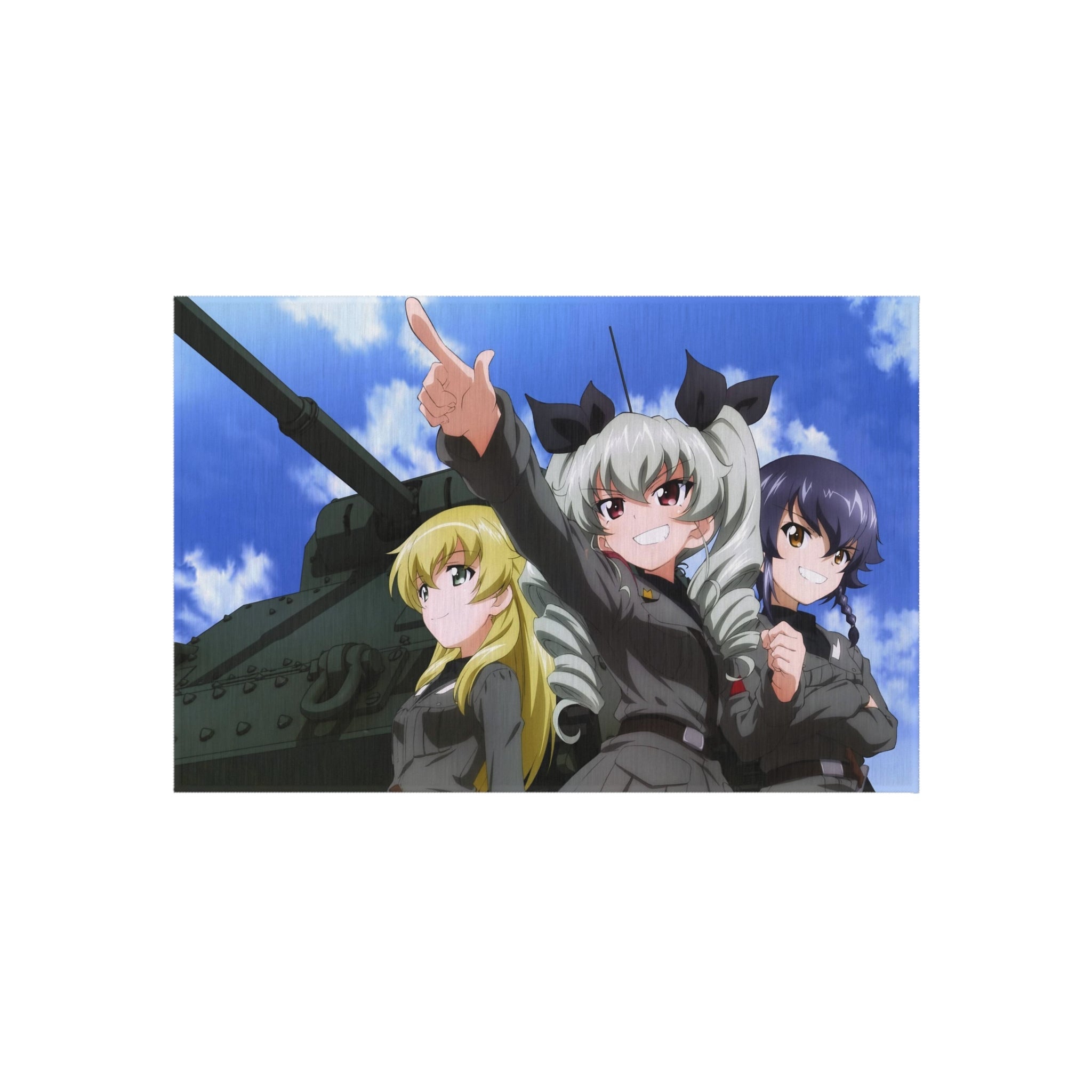 Girls und Panzer Rug