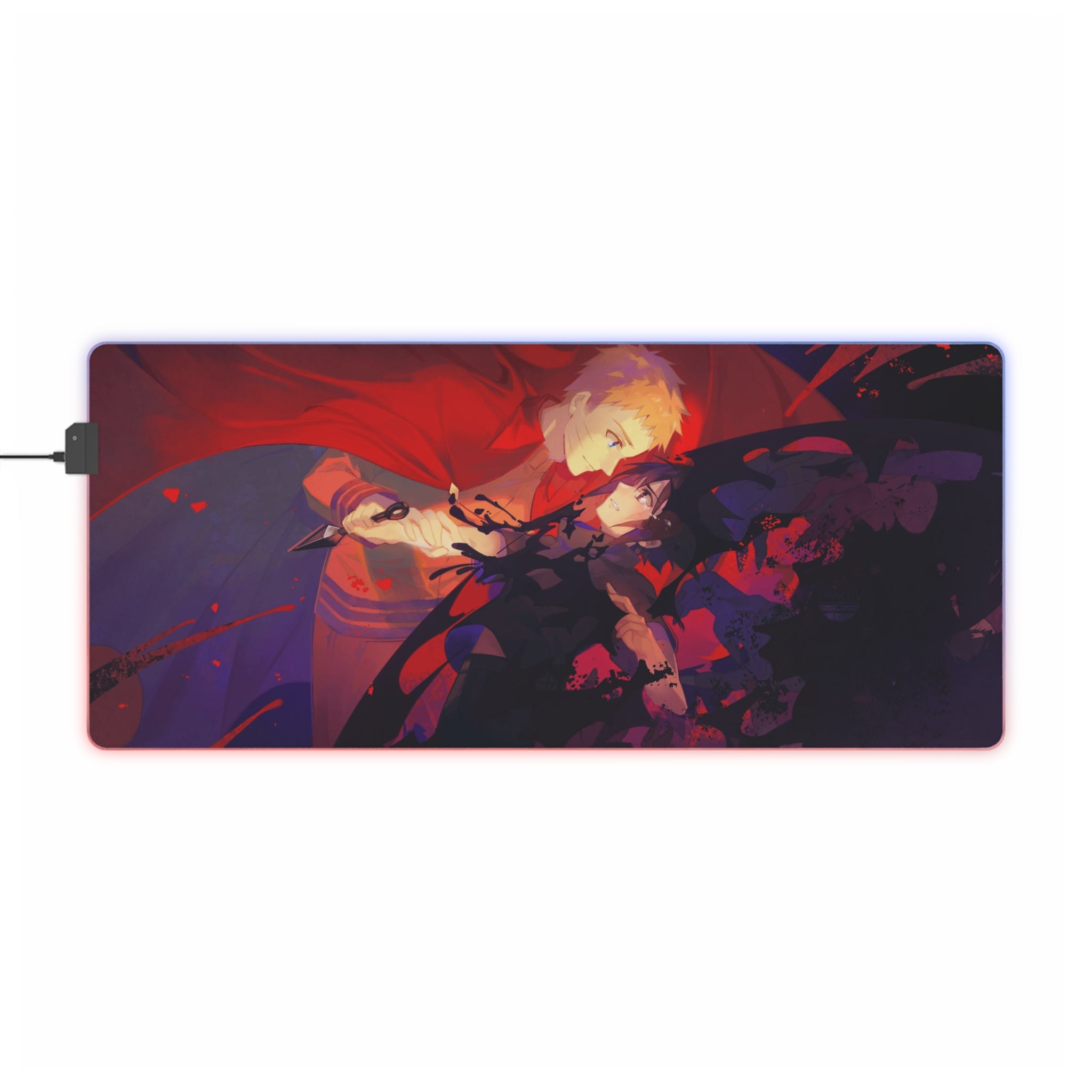 Naruto RGB LED Mouse Pad (Desk Mat) – Anime Desk Mat